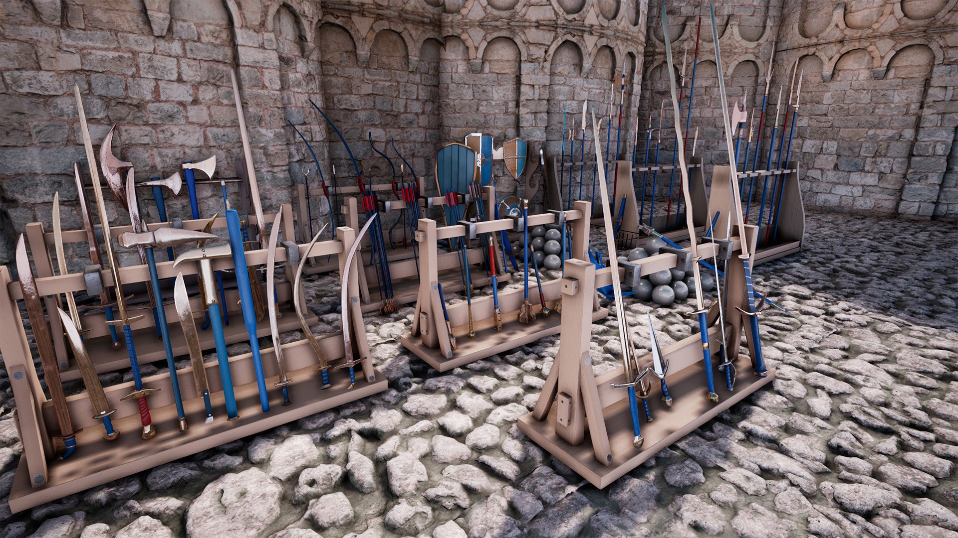 Ultimate Medieval Weapons Package 300 variations 3D model - TurboSquid ...