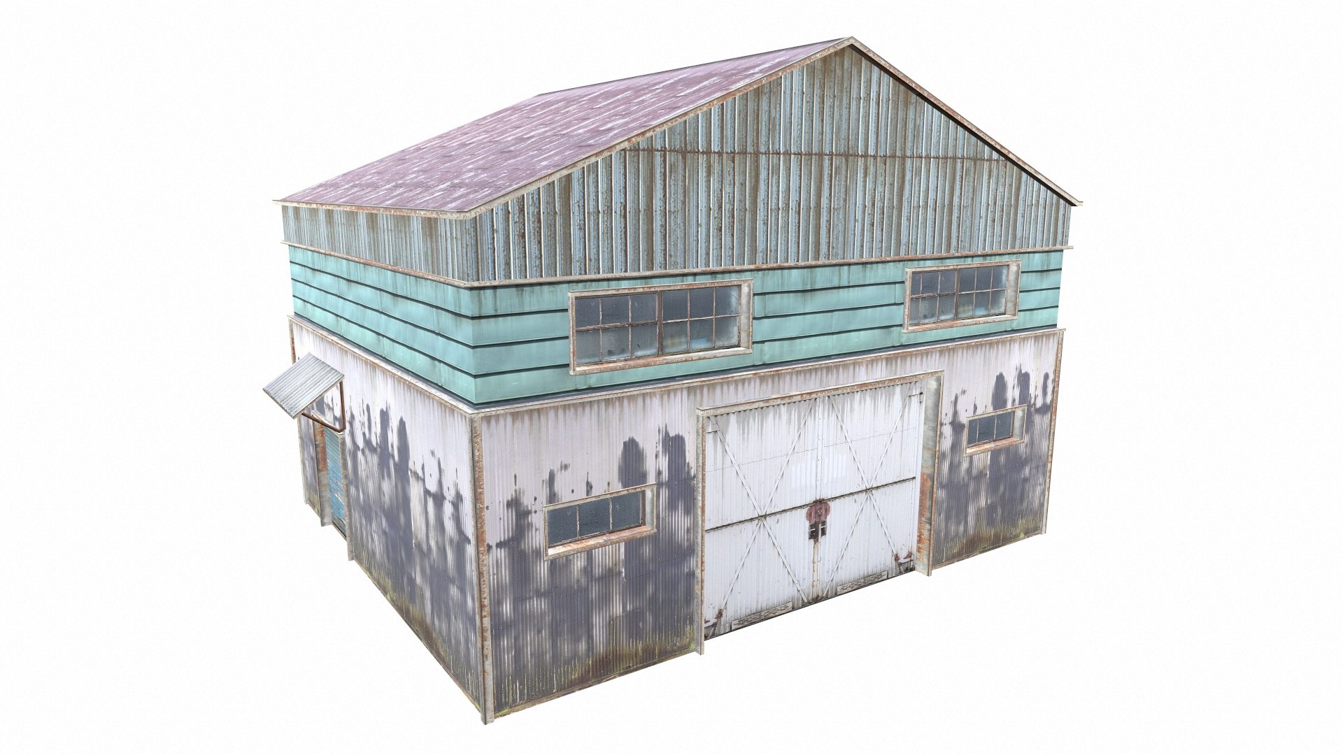 3D Industrial Warehouse Model - TurboSquid 2340743