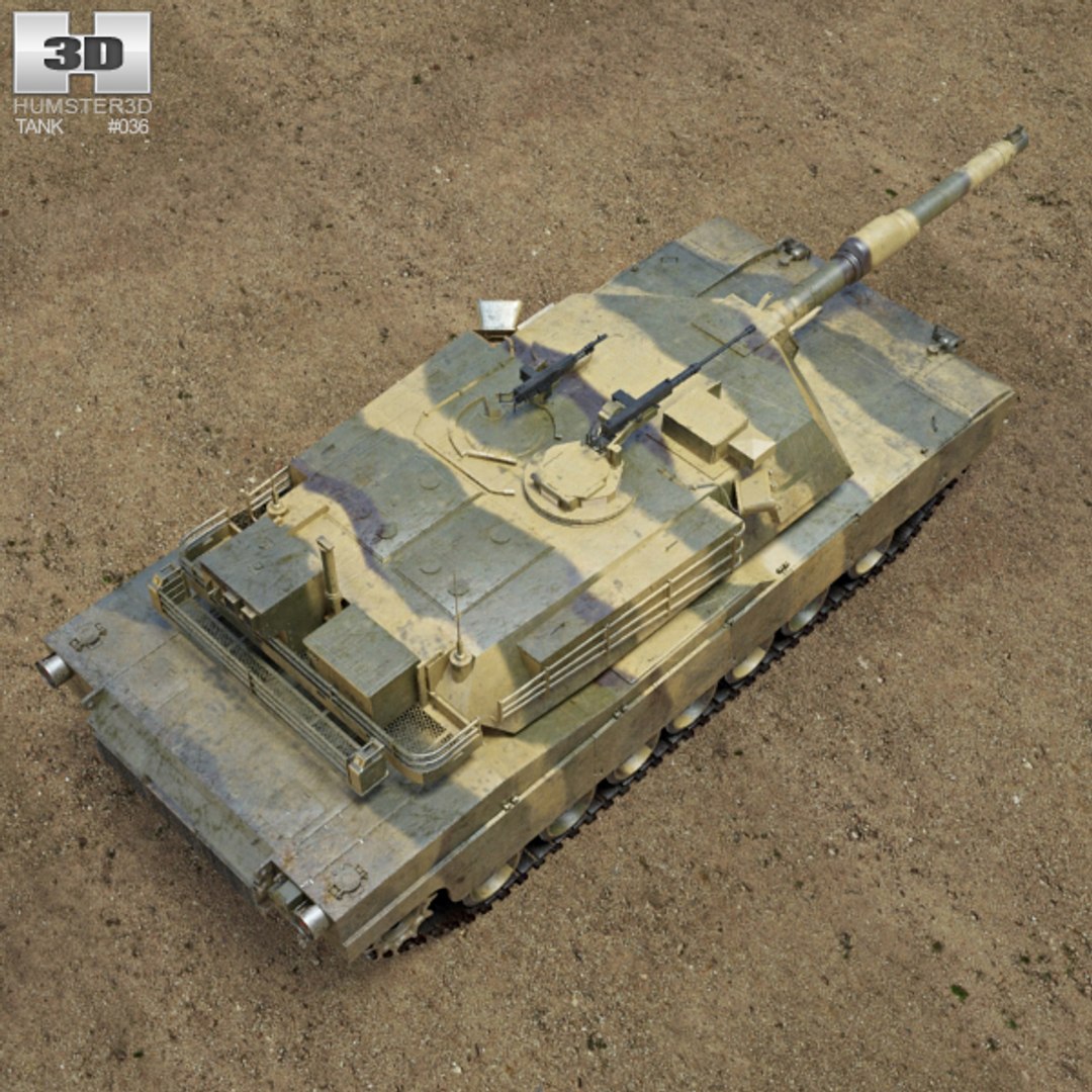 3D m1 abrams a1 model - TurboSquid 1205584