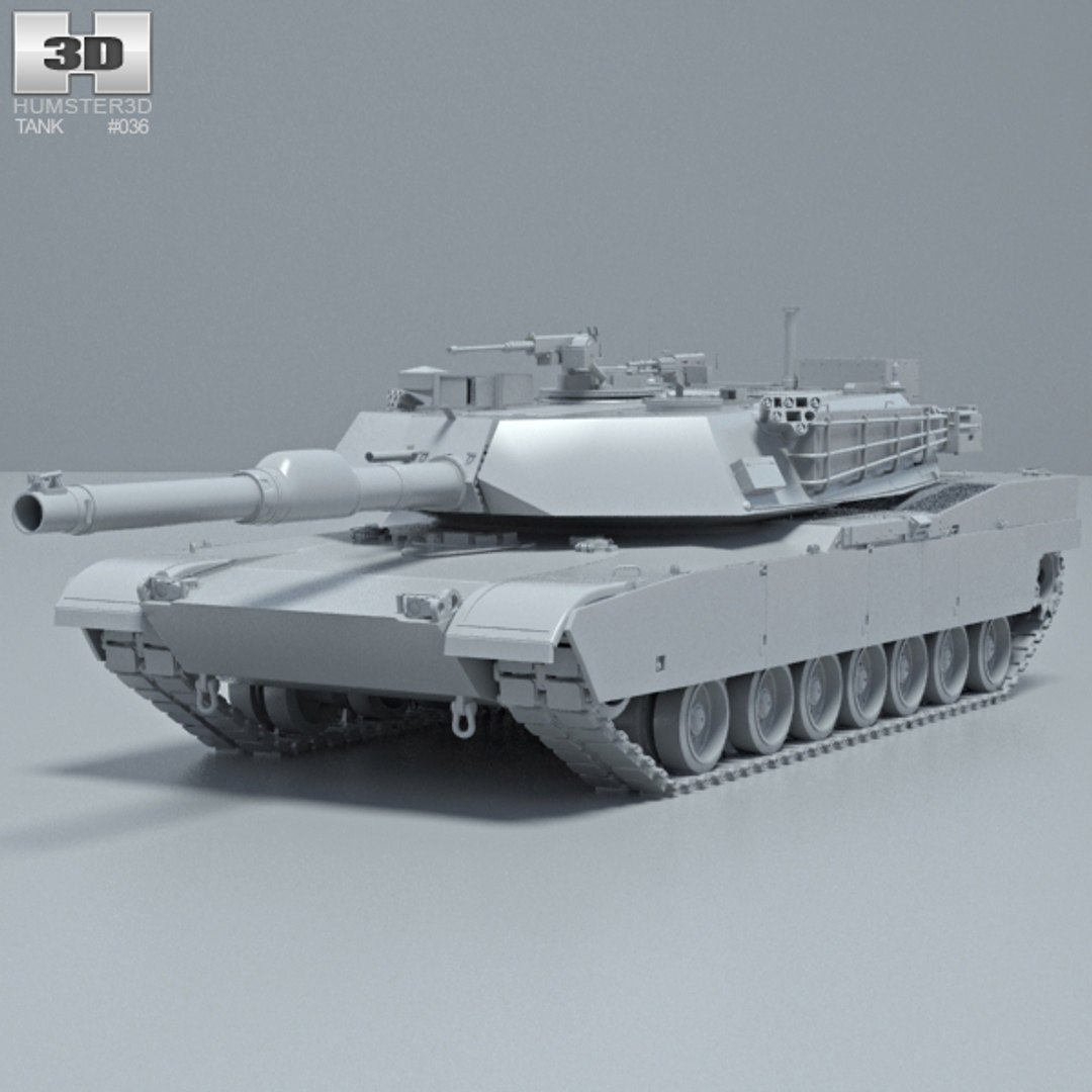 3D m1 abrams a1 model - TurboSquid 1205584