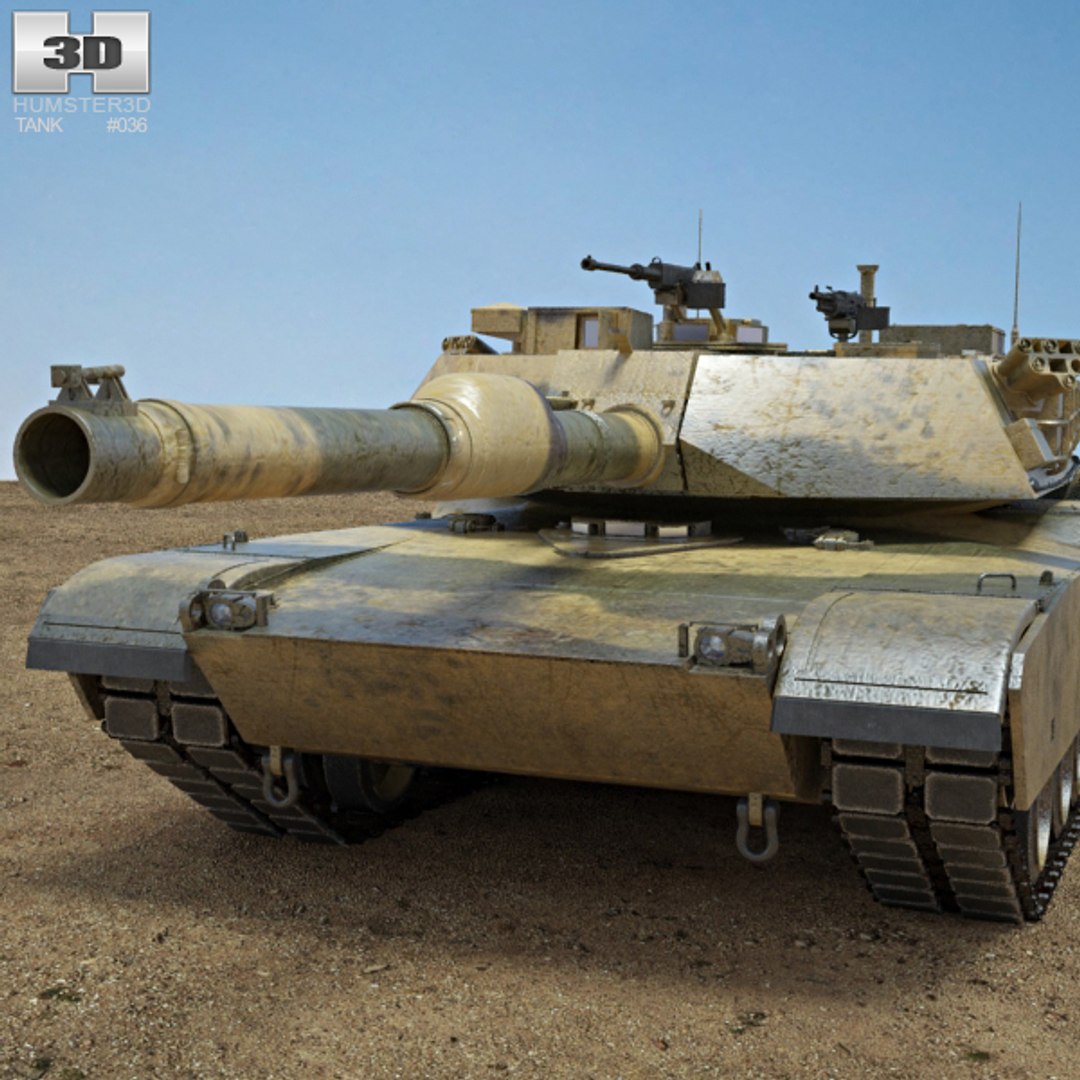3D m1 abrams a1 model - TurboSquid 1205584