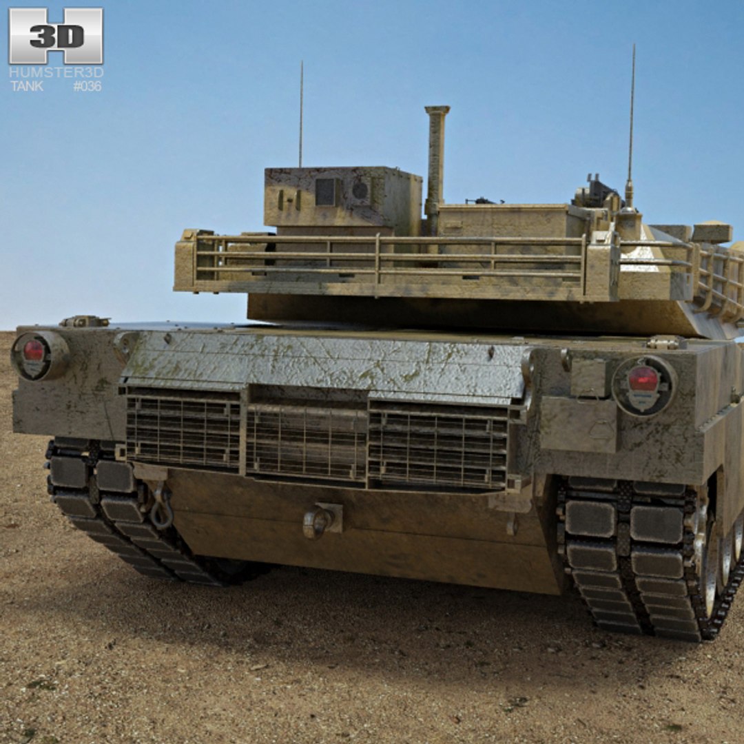 3D m1 abrams a1 model - TurboSquid 1205584