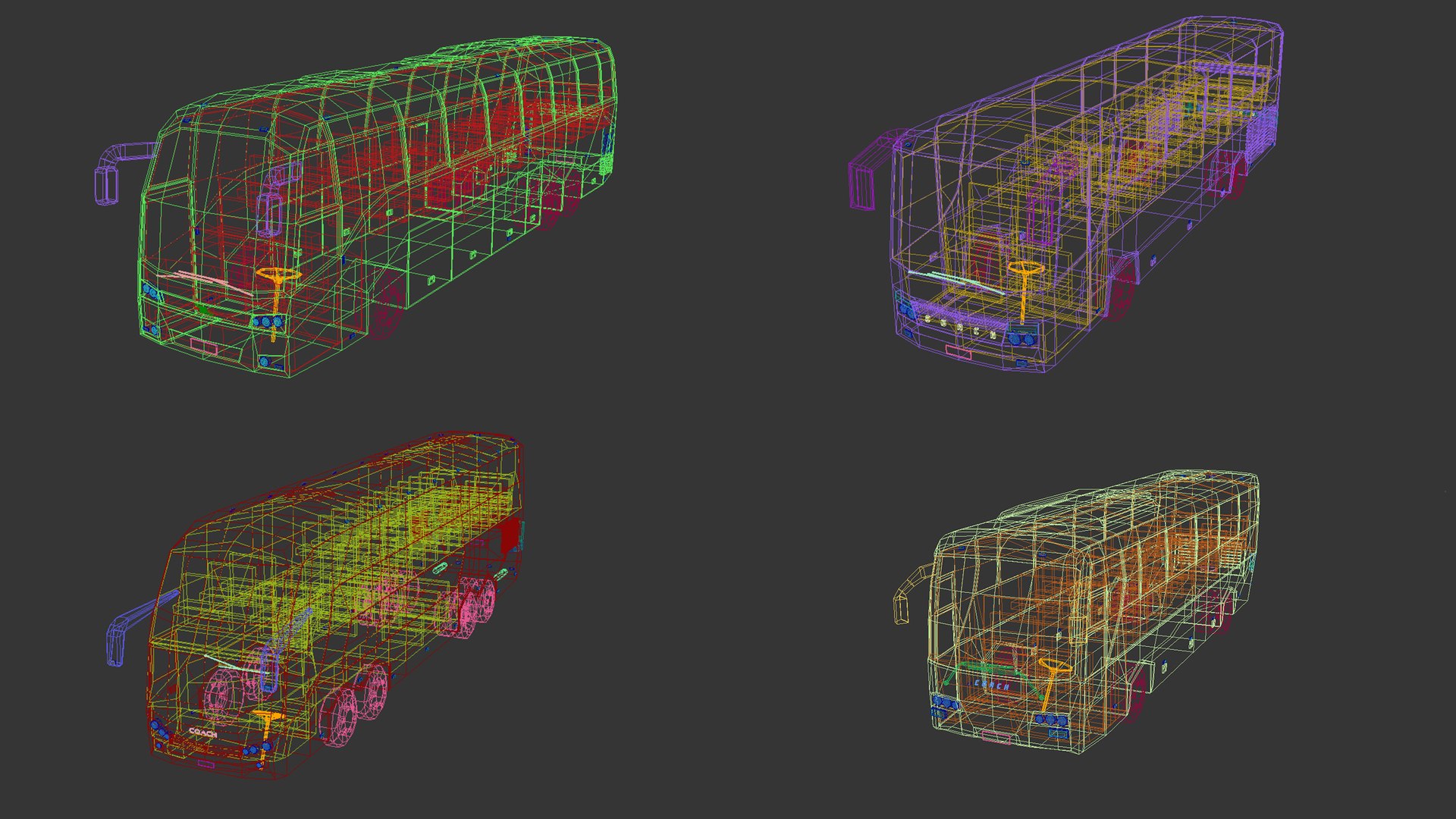 3D Bus - TurboSquid 1416500