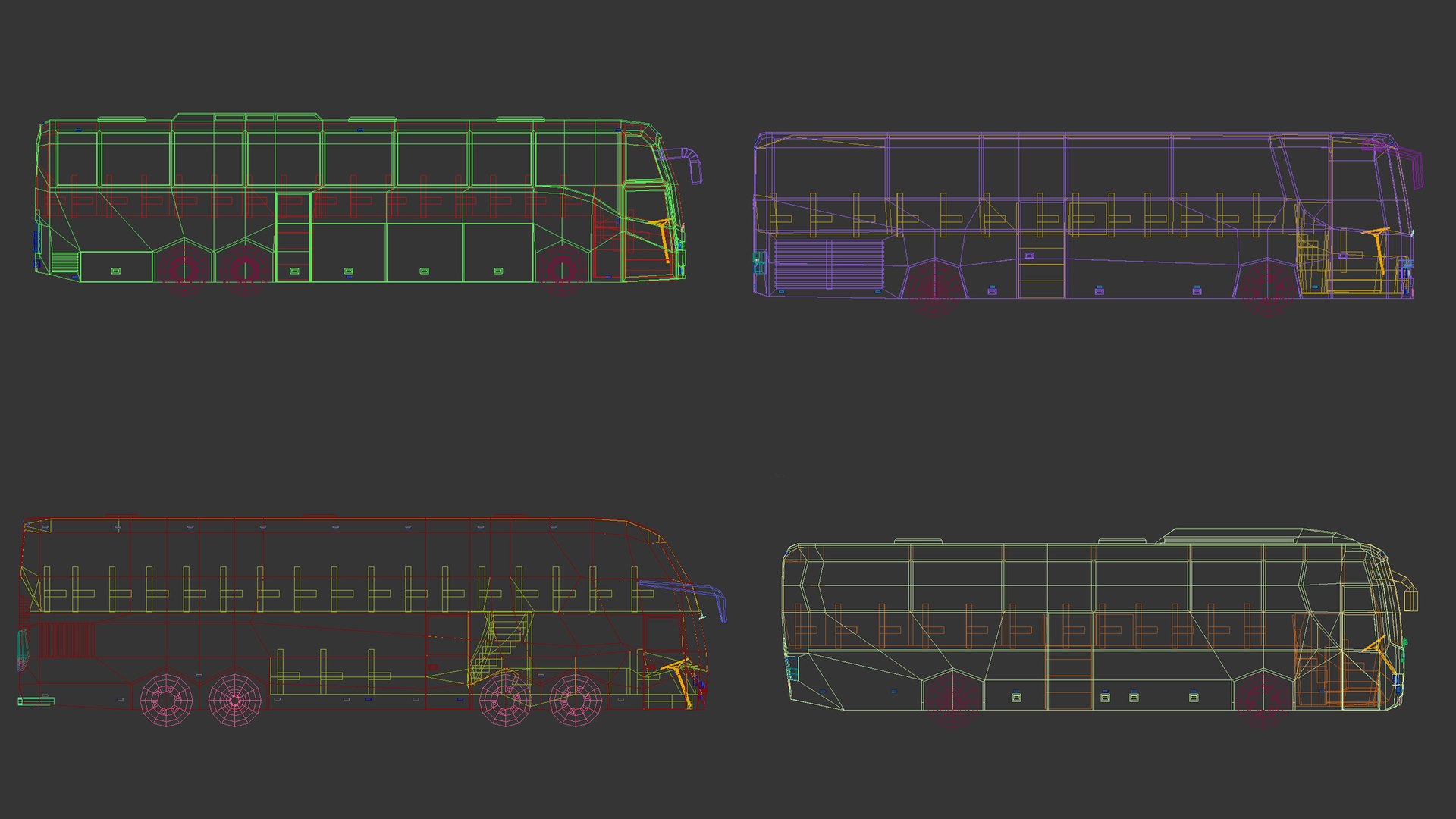 3D Bus - TurboSquid 1416500