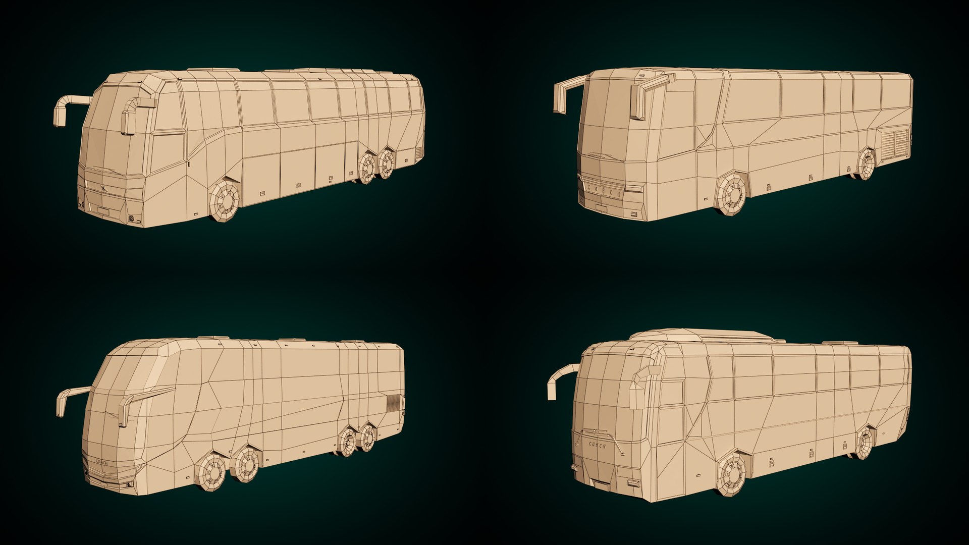 3D Bus - TurboSquid 1416500