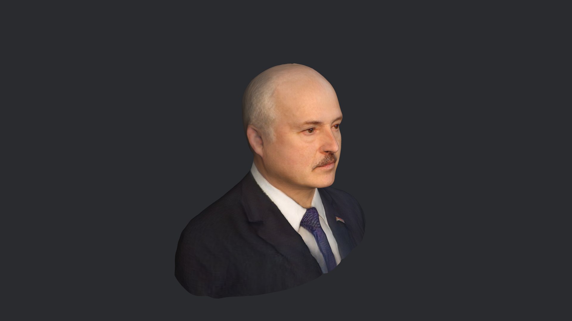 Alexander Lukashenko- Realistic Bust Head Ready 3D Model - TurboSquid ...