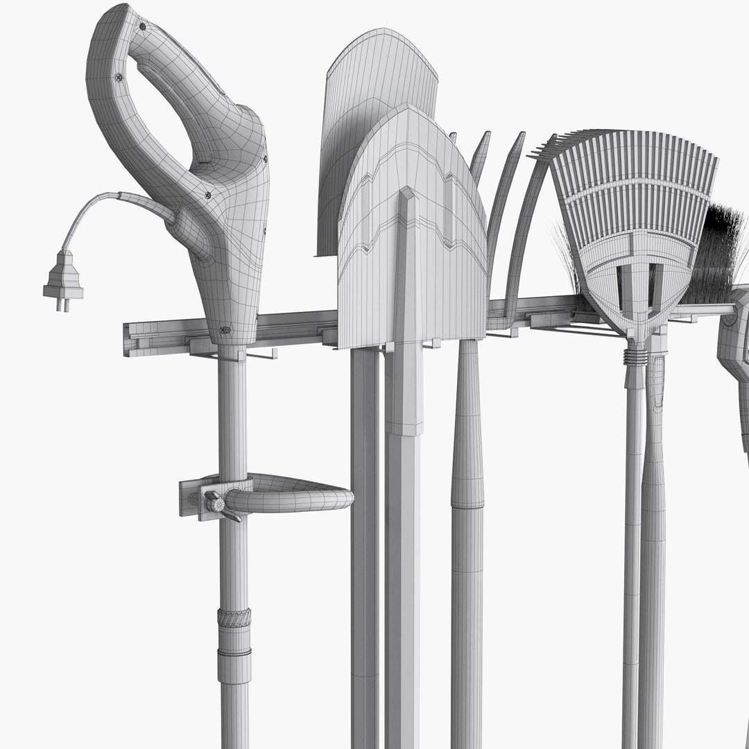 Hand Tools Set 17 3D Model - TurboSquid 2245220