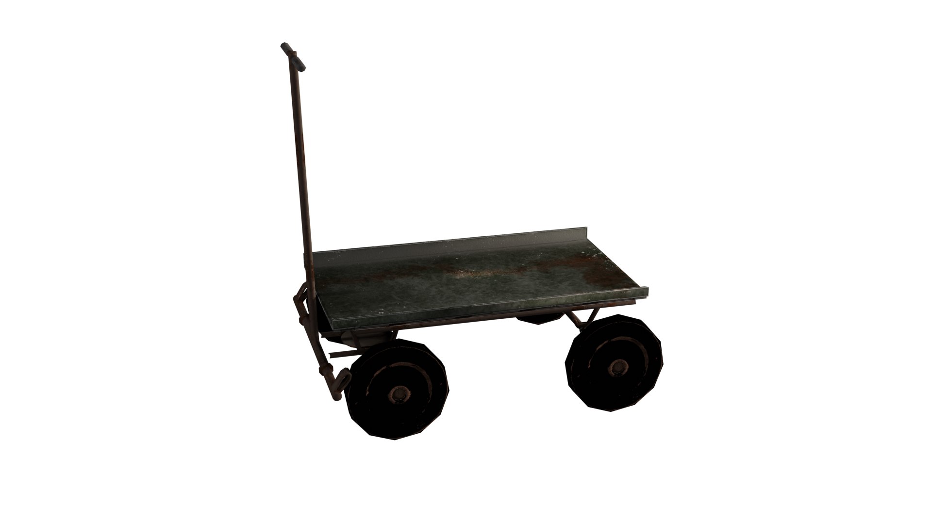 Scrap Cart 3D Model - TurboSquid 2025751