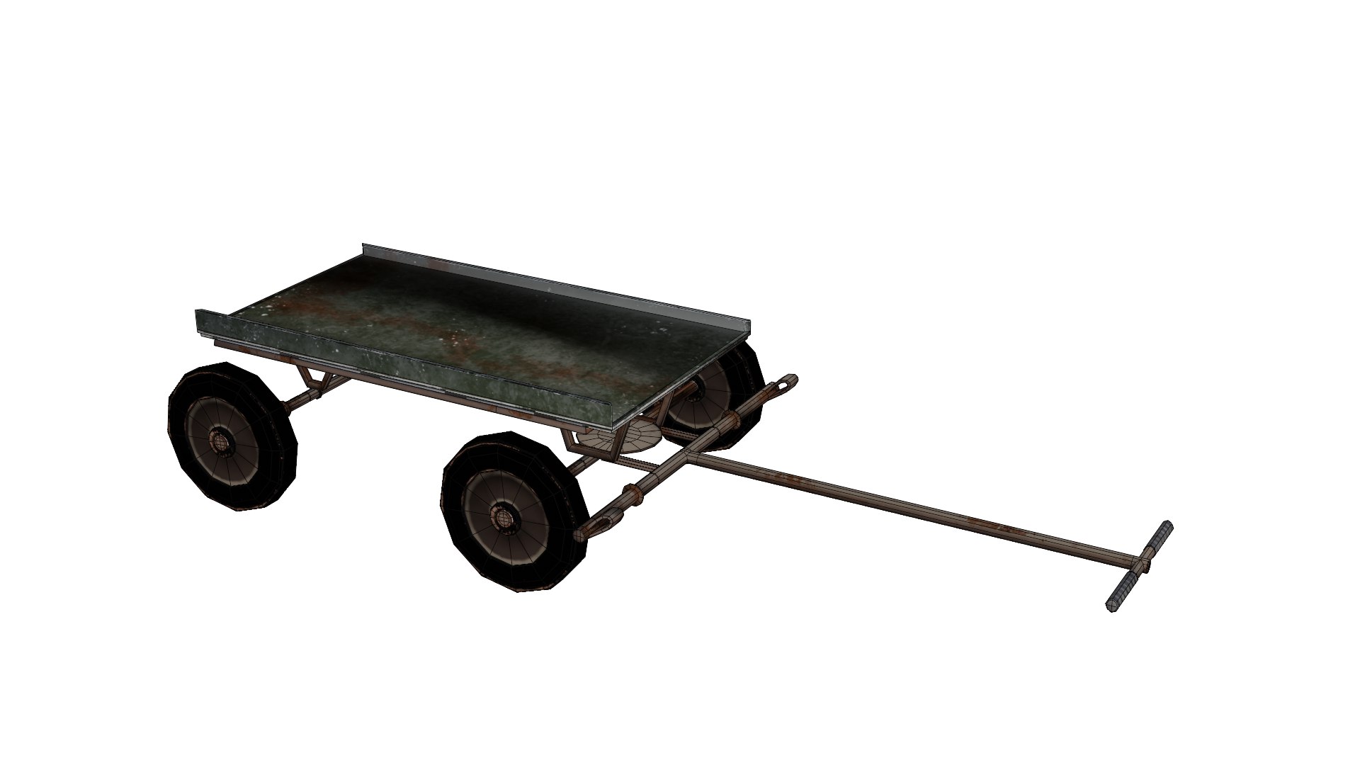 Scrap Cart 3D Model - TurboSquid 2025751