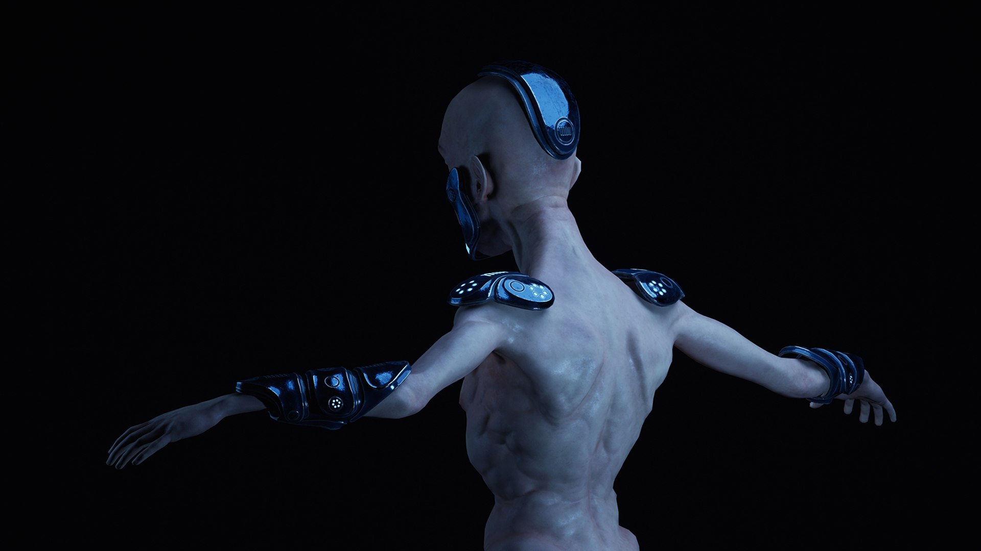 Sci-Fi Character 3D Model - TurboSquid 1946688