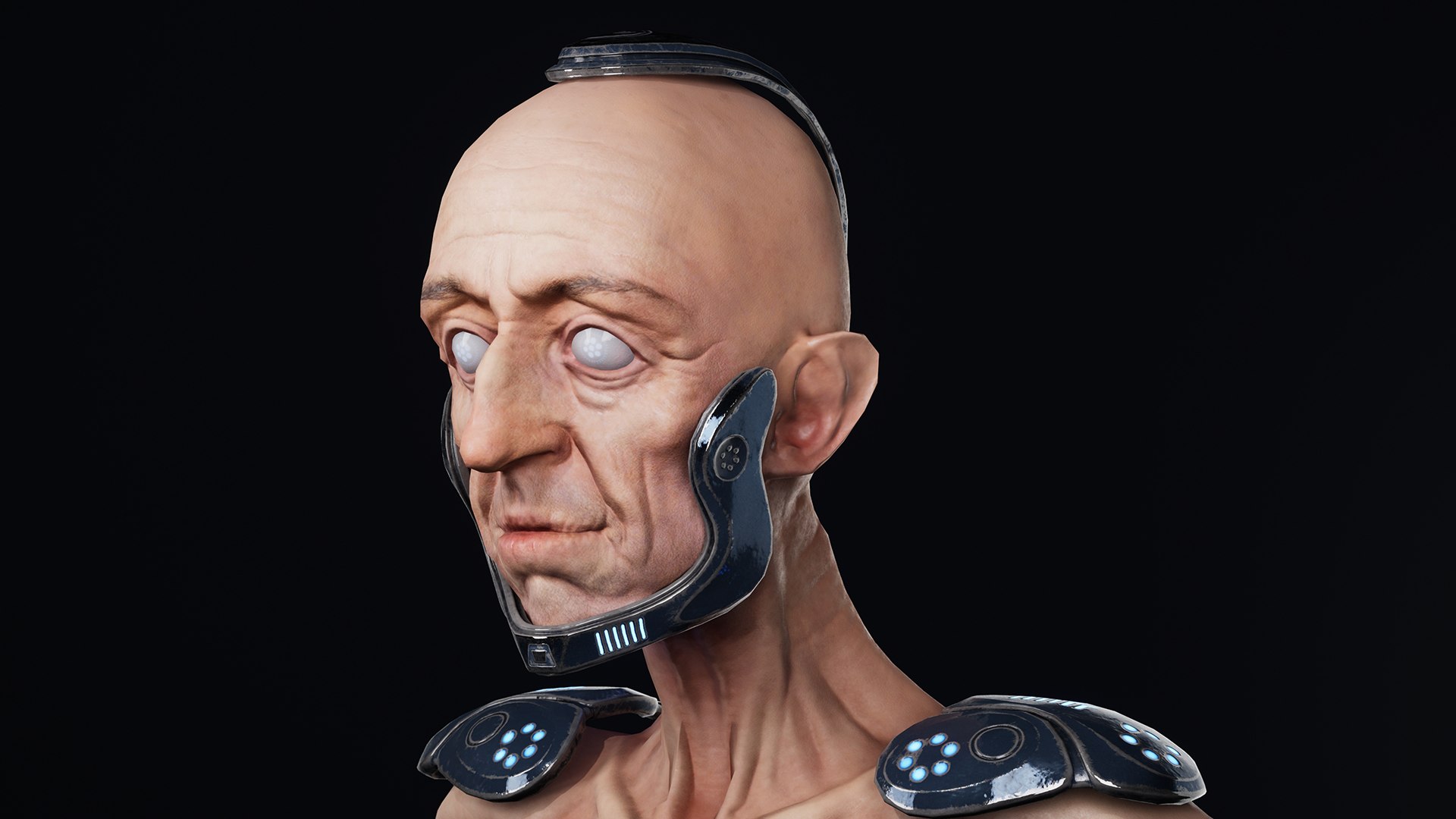 Sci-Fi Character 3D Model - TurboSquid 1946688