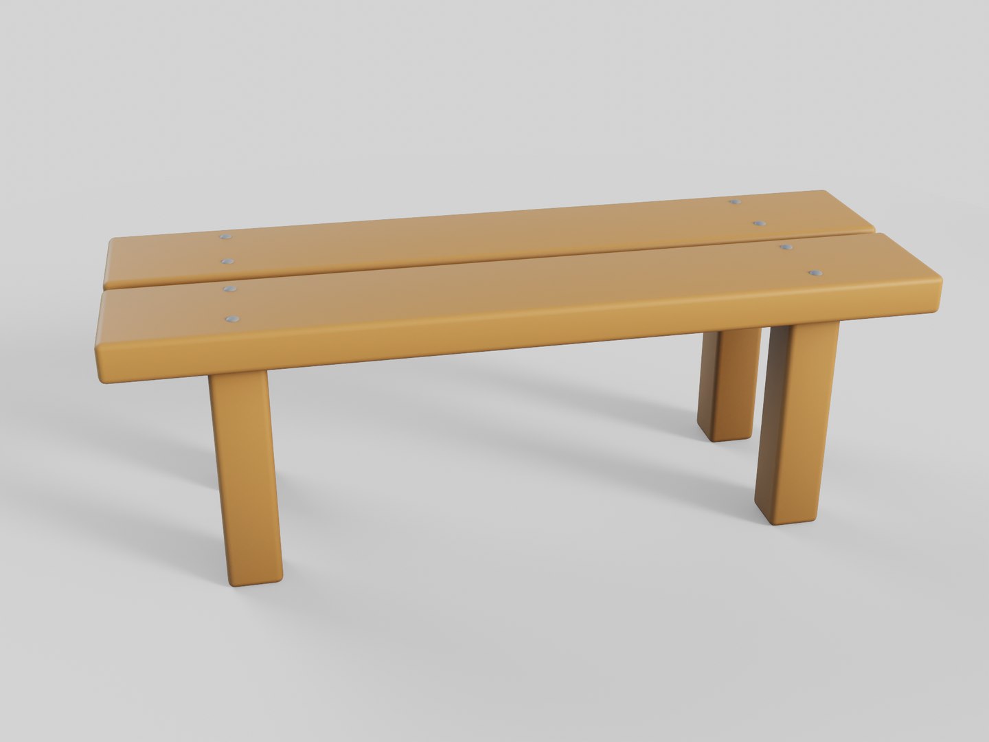 Cartoon Bench 1 3D Model - TurboSquid 2028484