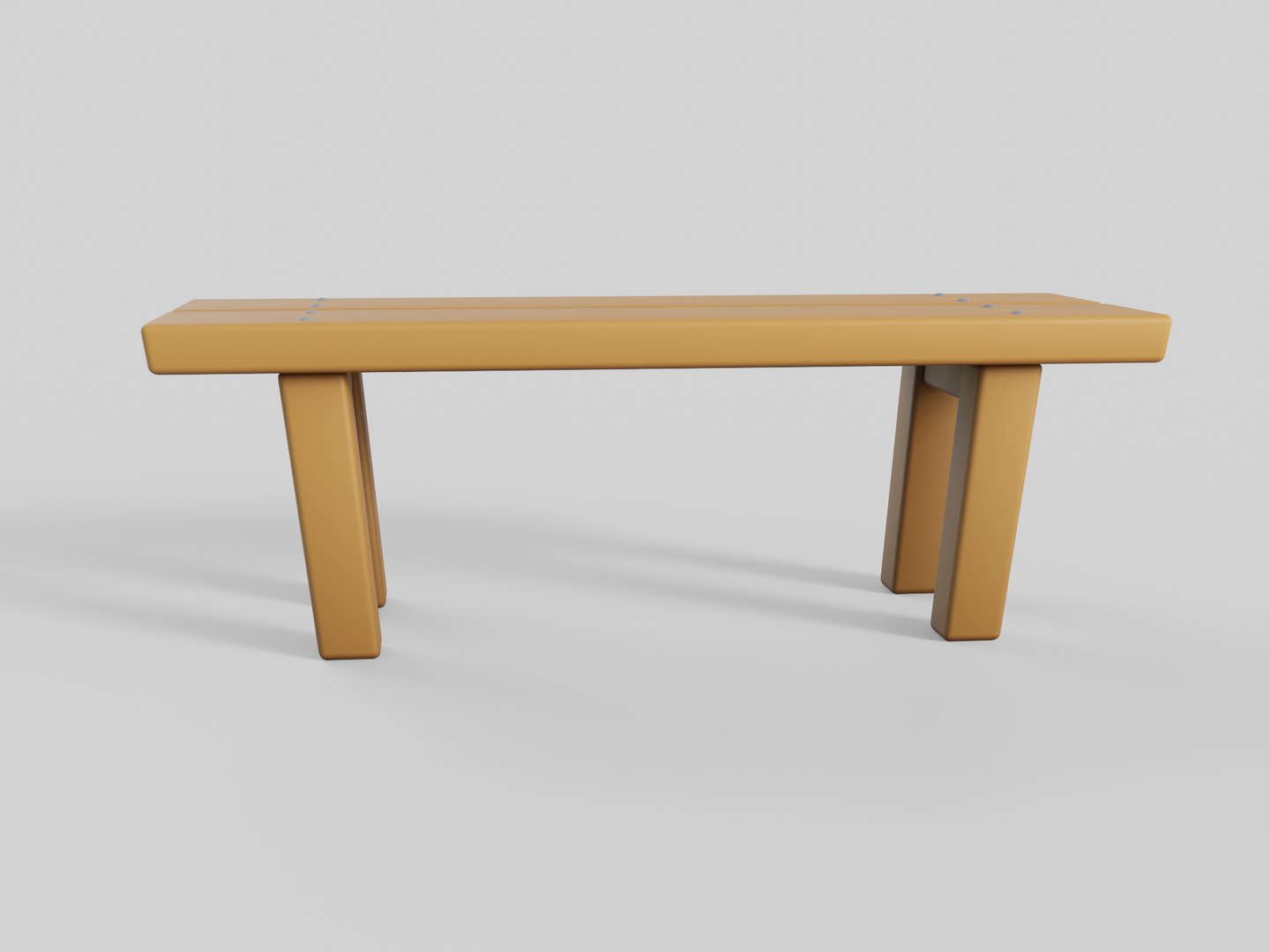 Cartoon Bench 1 3D Model - TurboSquid 2028484