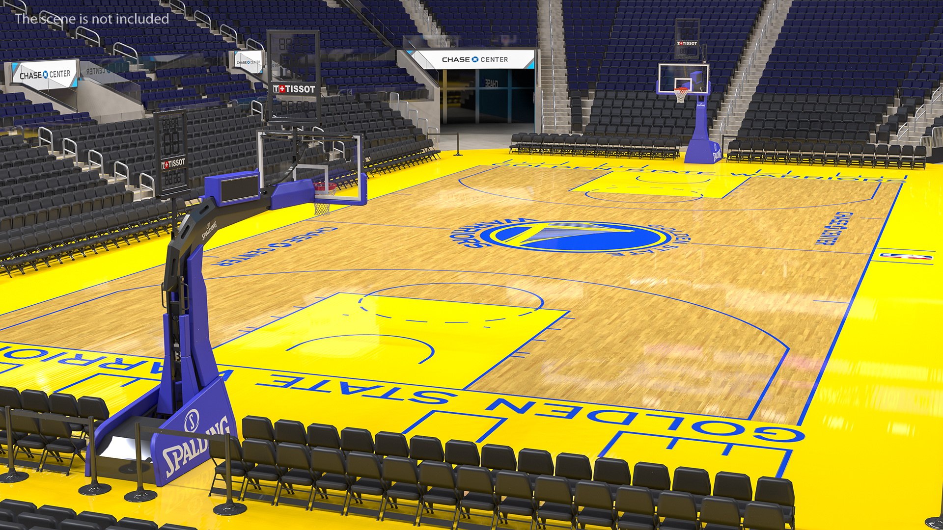 Hydraulic Portable Basketball Backstop 3D Model - TurboSquid 1619770