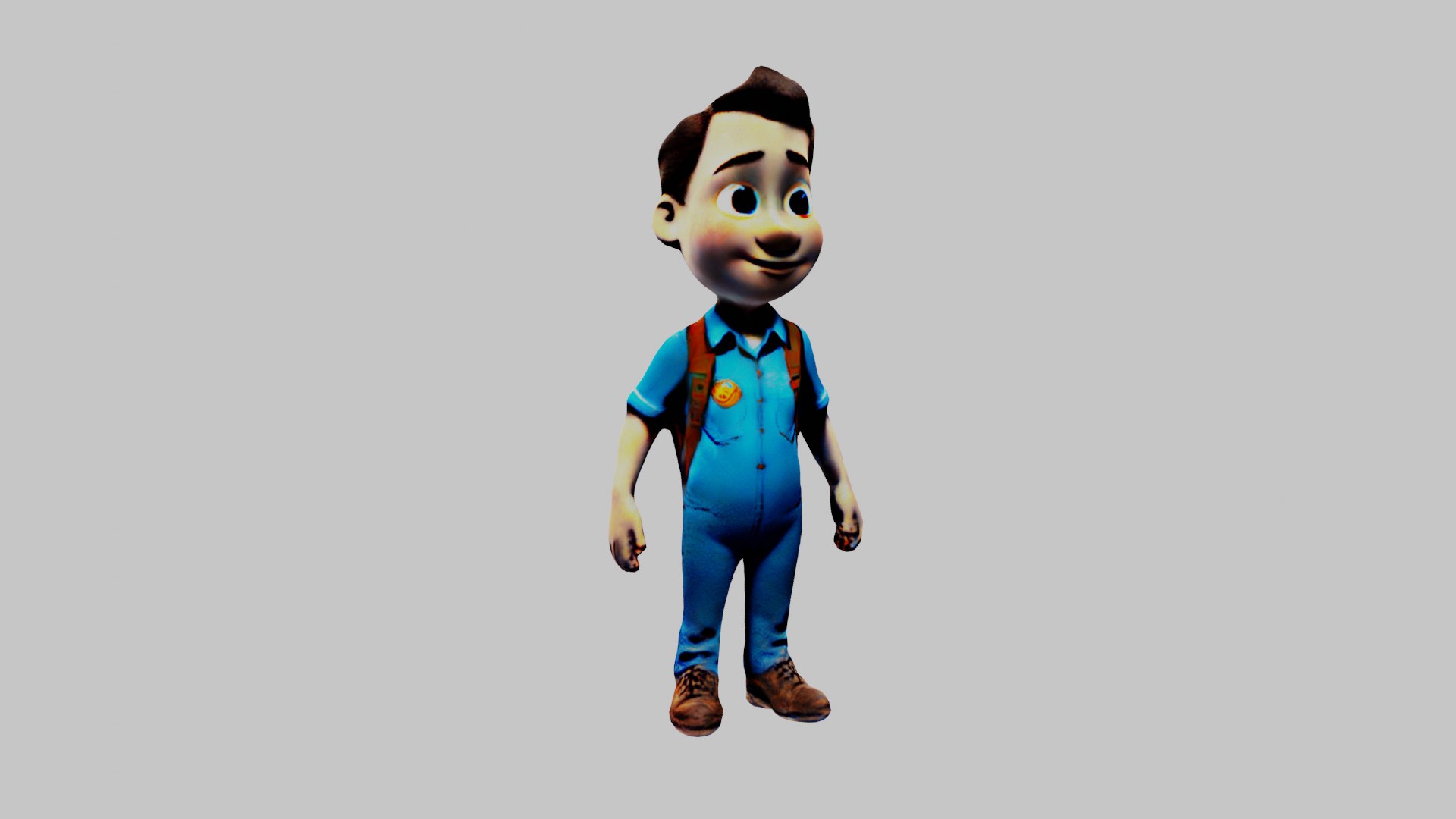 3D School Boy - TurboSquid 2129890
