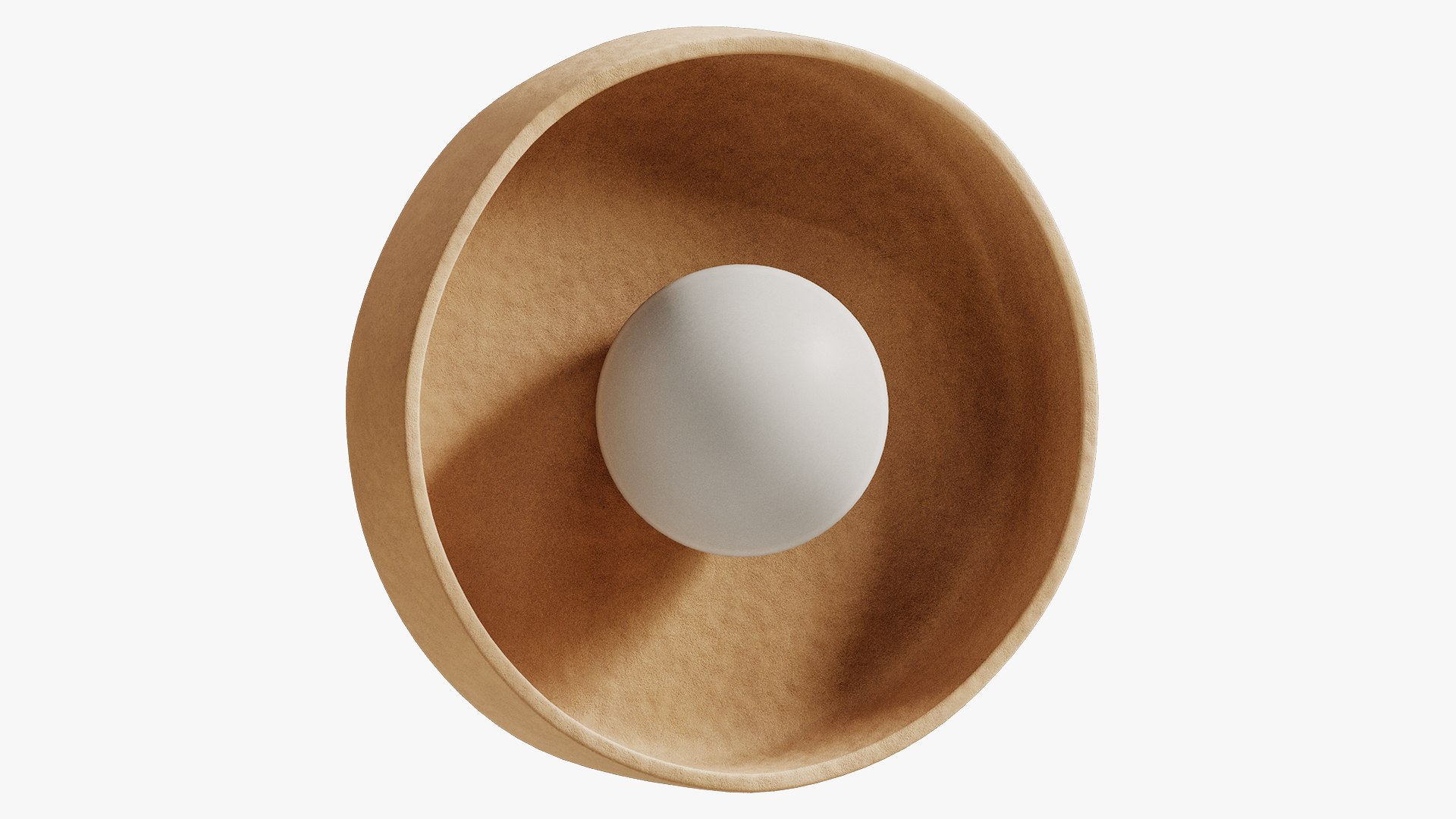 Ceramic Disc Orb Surface Mount 3D Model - TurboSquid 2328942