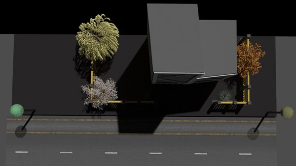 Simple street 3D model - TurboSquid 1386018