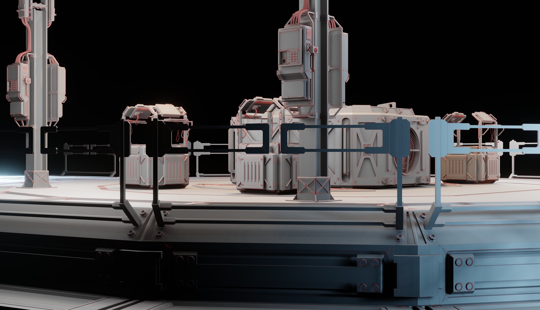 Main Computer In Control Room 3D Model - TurboSquid 2102836