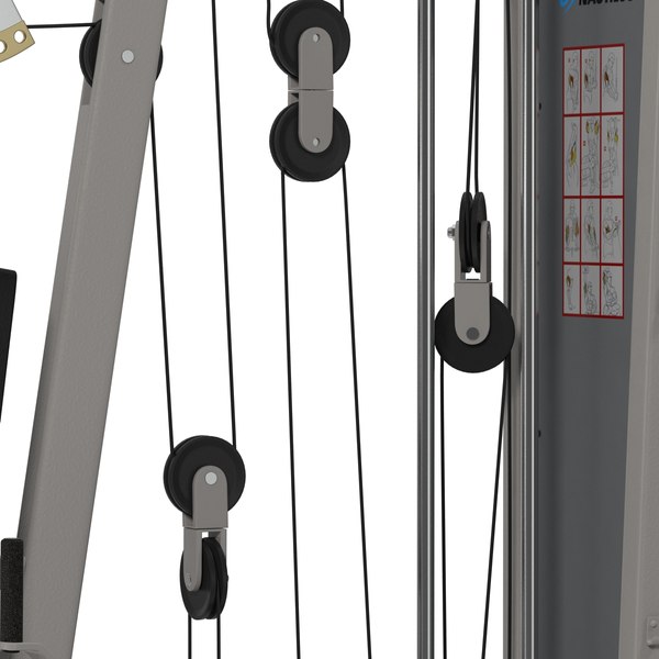 3d model weight machine modeled
