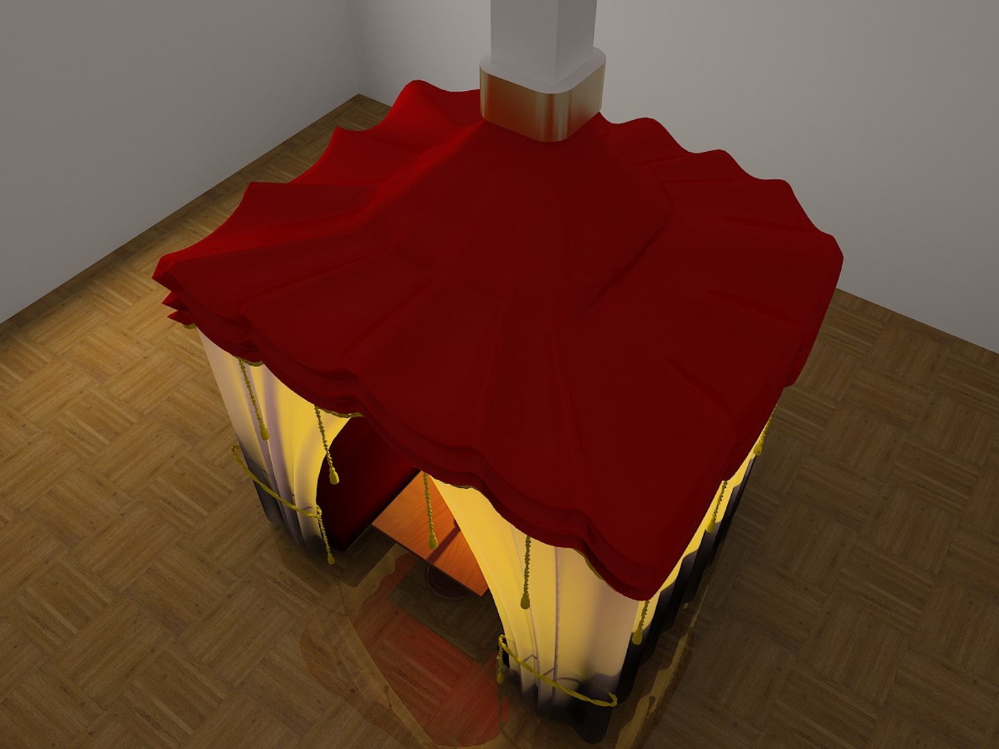 Narghile Sofa 3d Model