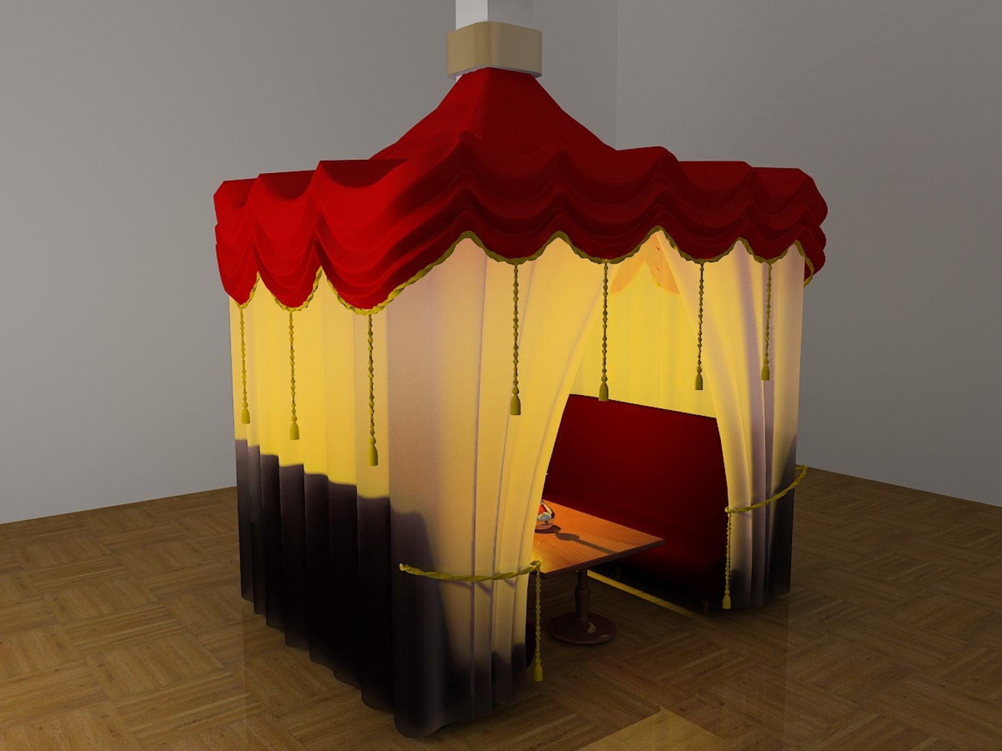 Narghile Sofa 3d Model