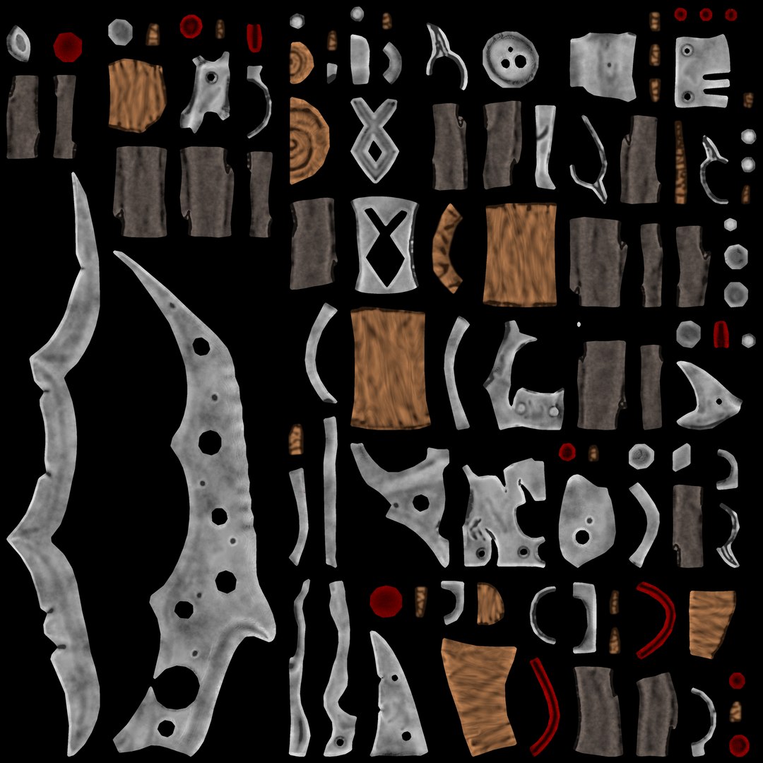3D Fantasy low-poly scythe - TurboSquid 2096011