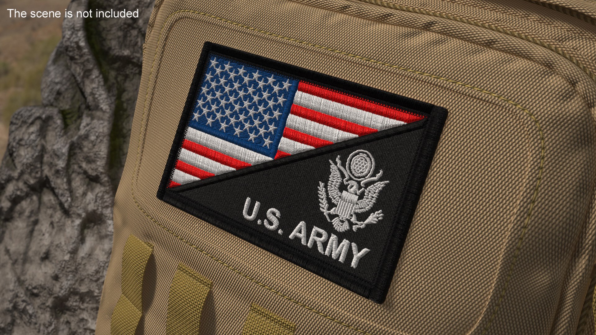 US Army Flag Military Patch 3D Model - TurboSquid 2202014