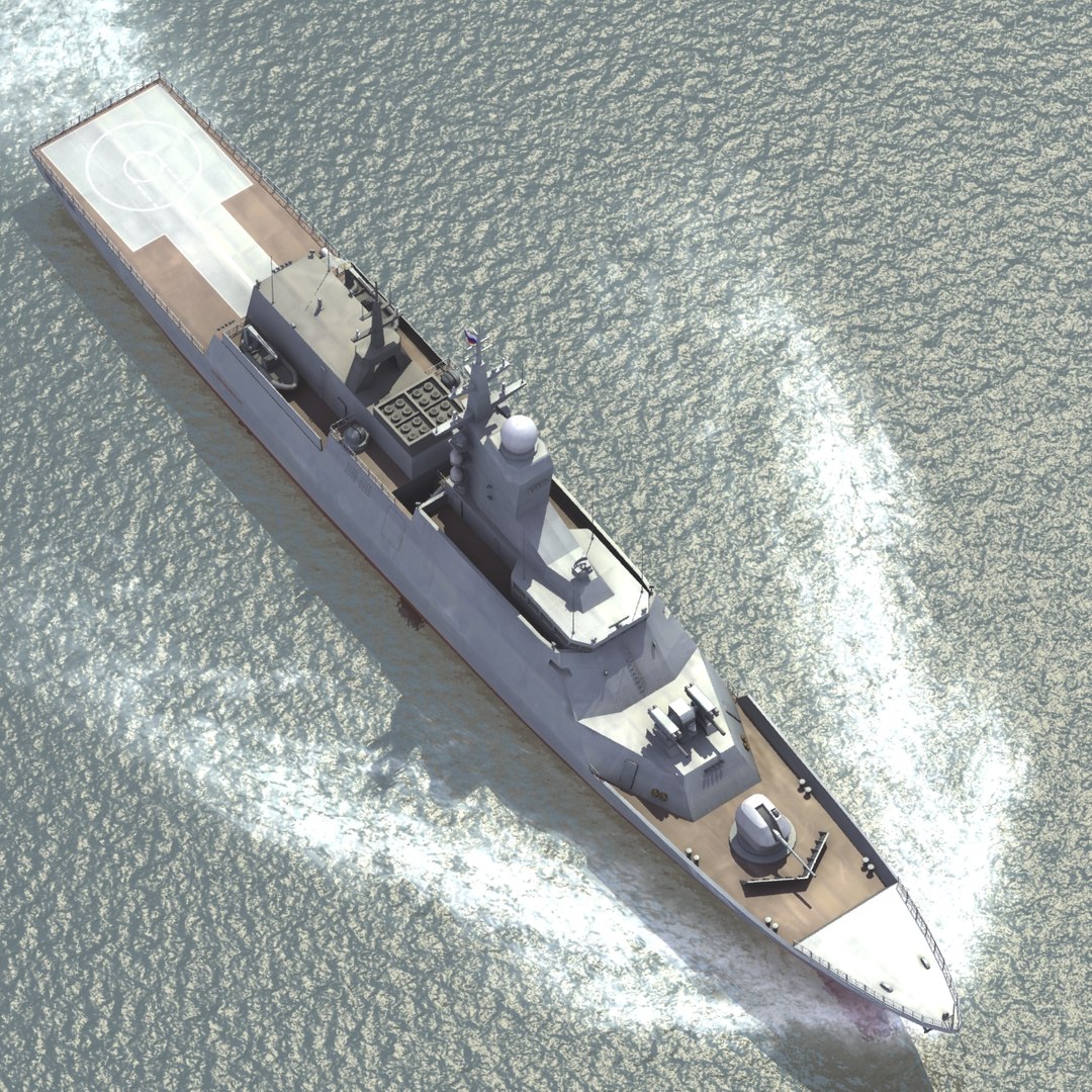 Steregushchiy Corvette 3d 3ds