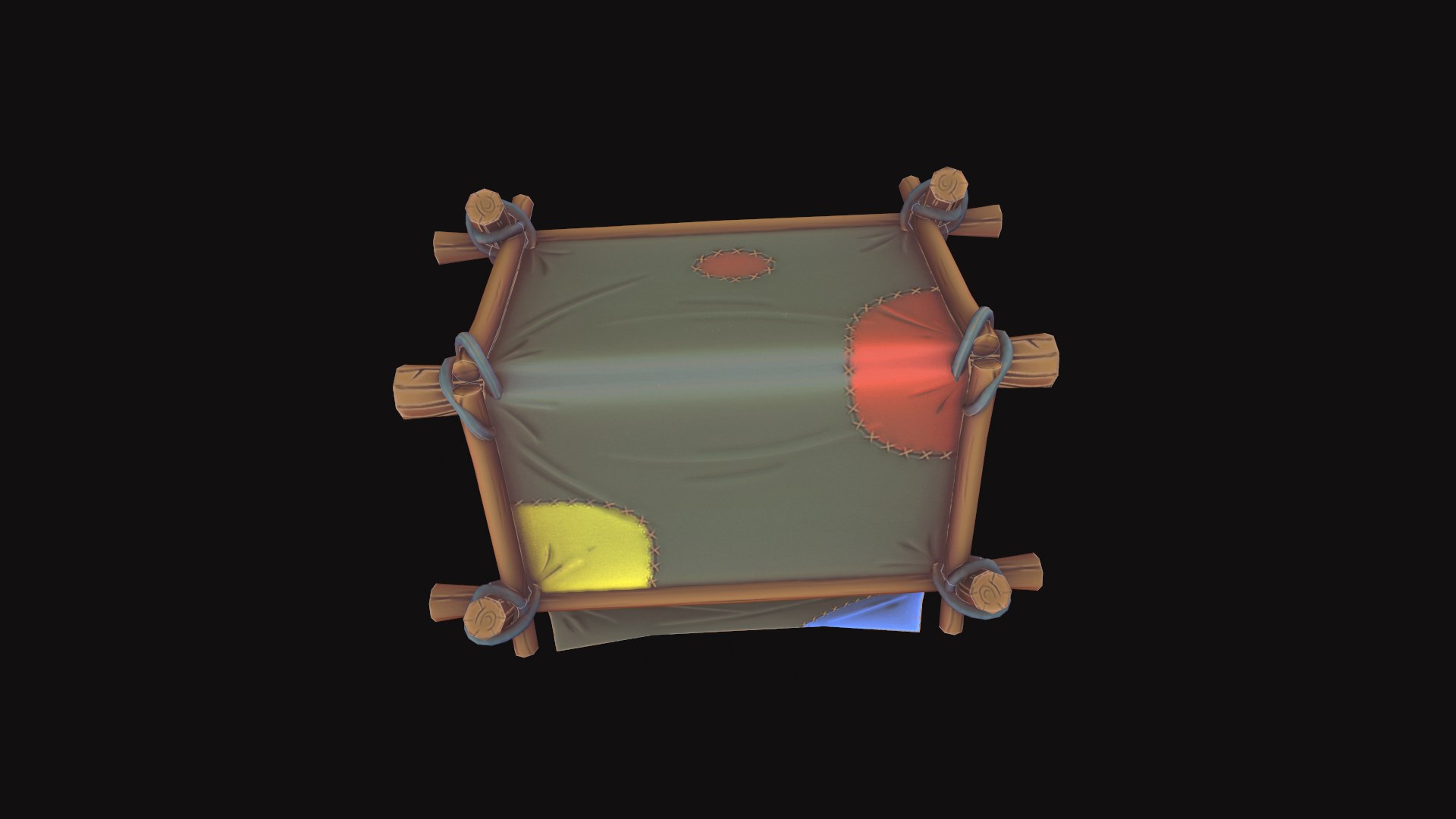 3D Model Stylized Low Poly Tent 3D Model - TurboSquid 2015208