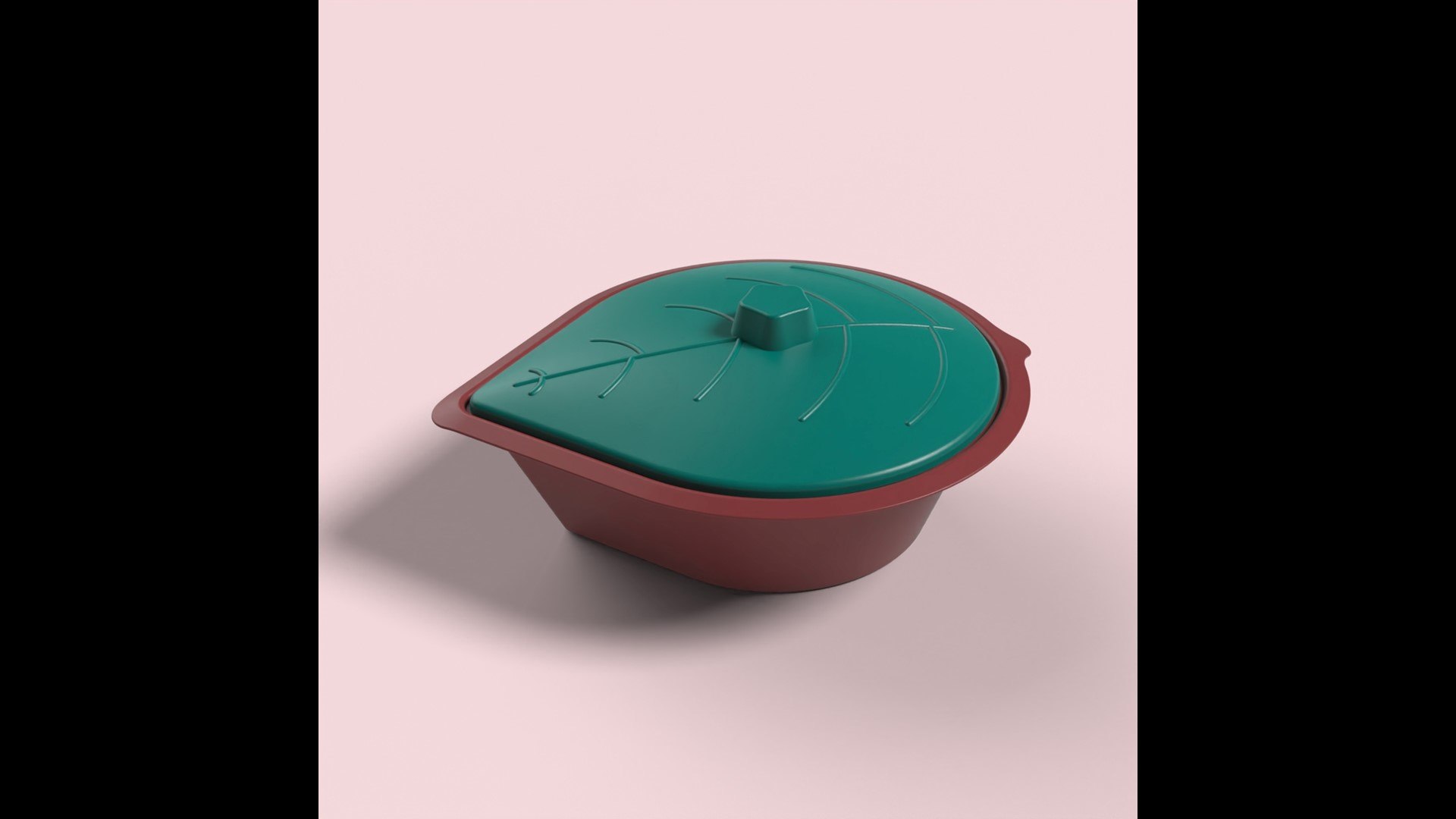 3D Leaf Shaped Box Model - TurboSquid 2383327