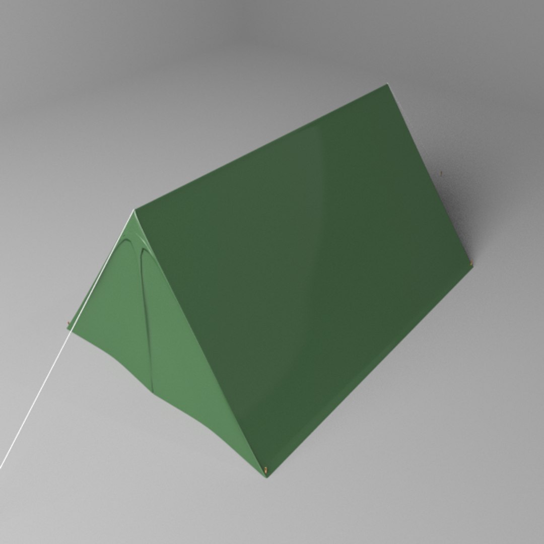 3D Ridge Tent - TurboSquid 1578072