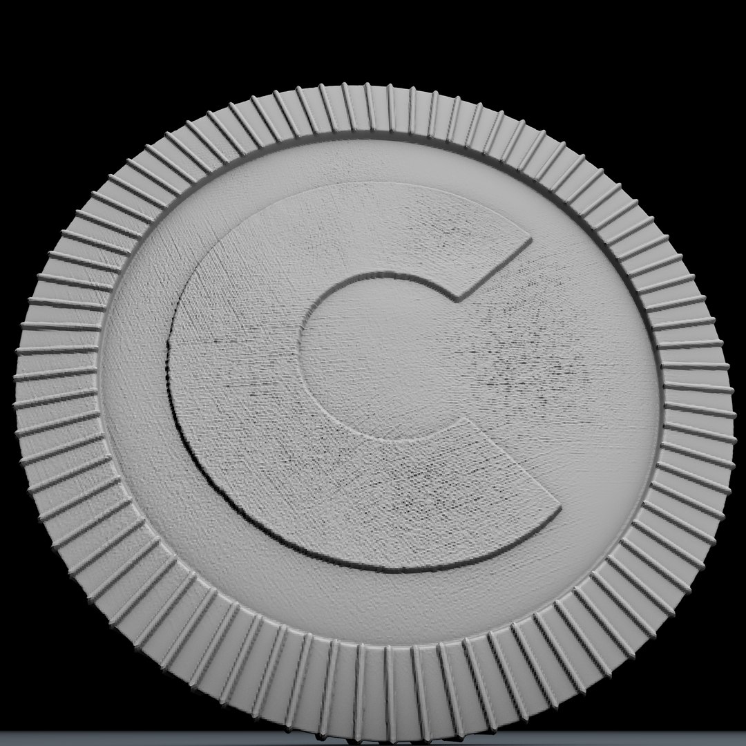 3D model coin zbrush - TurboSquid 1452685