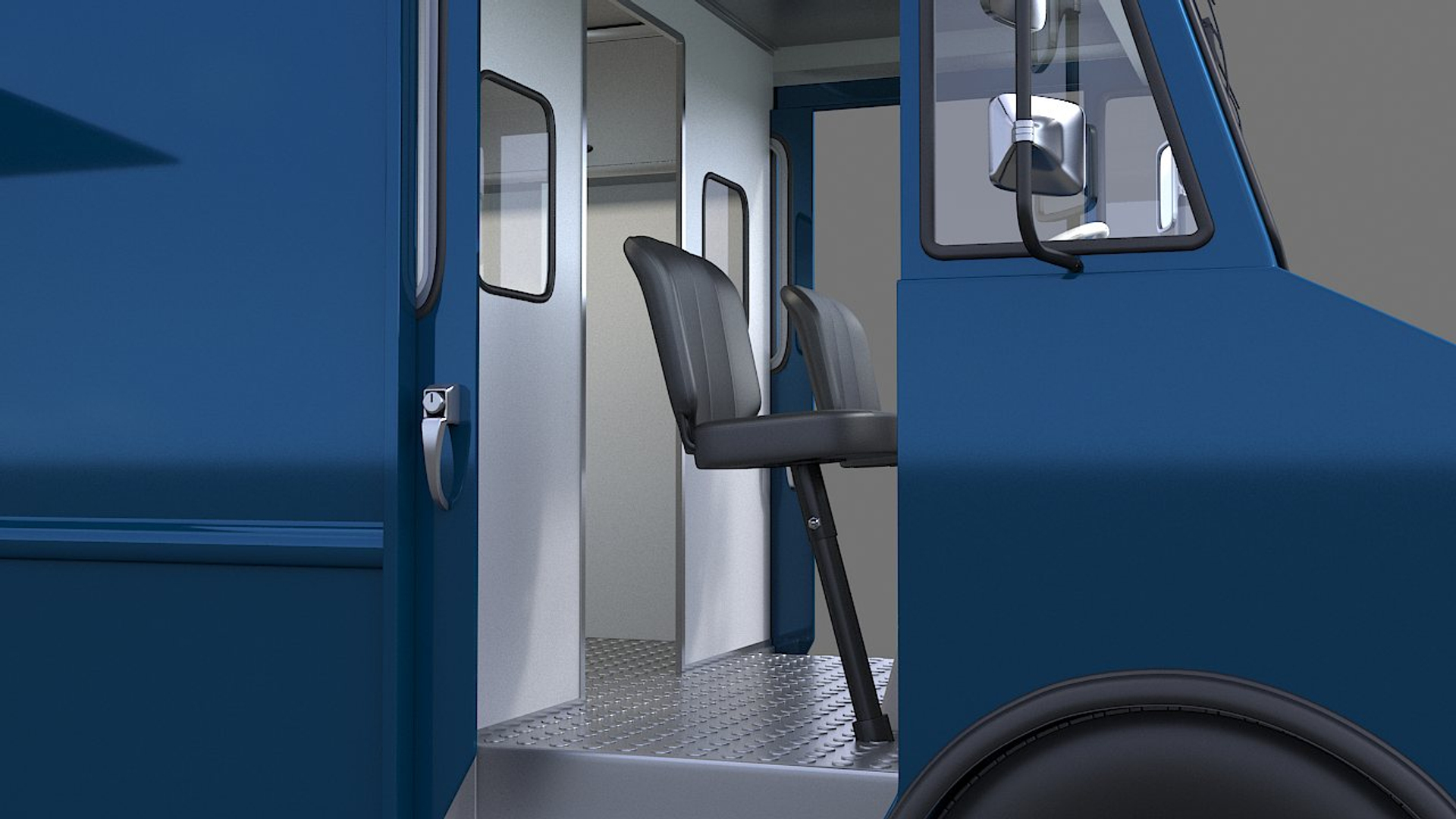 Step Van 3D model - TurboSquid 1738158