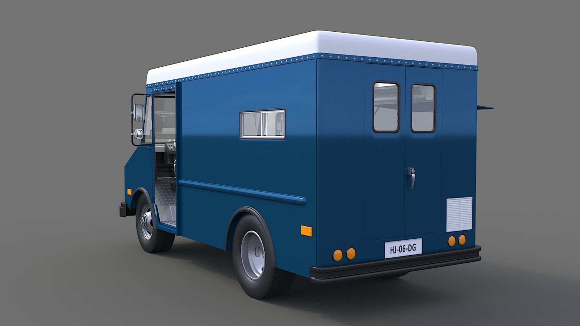 Step Van 3D model - TurboSquid 1738158