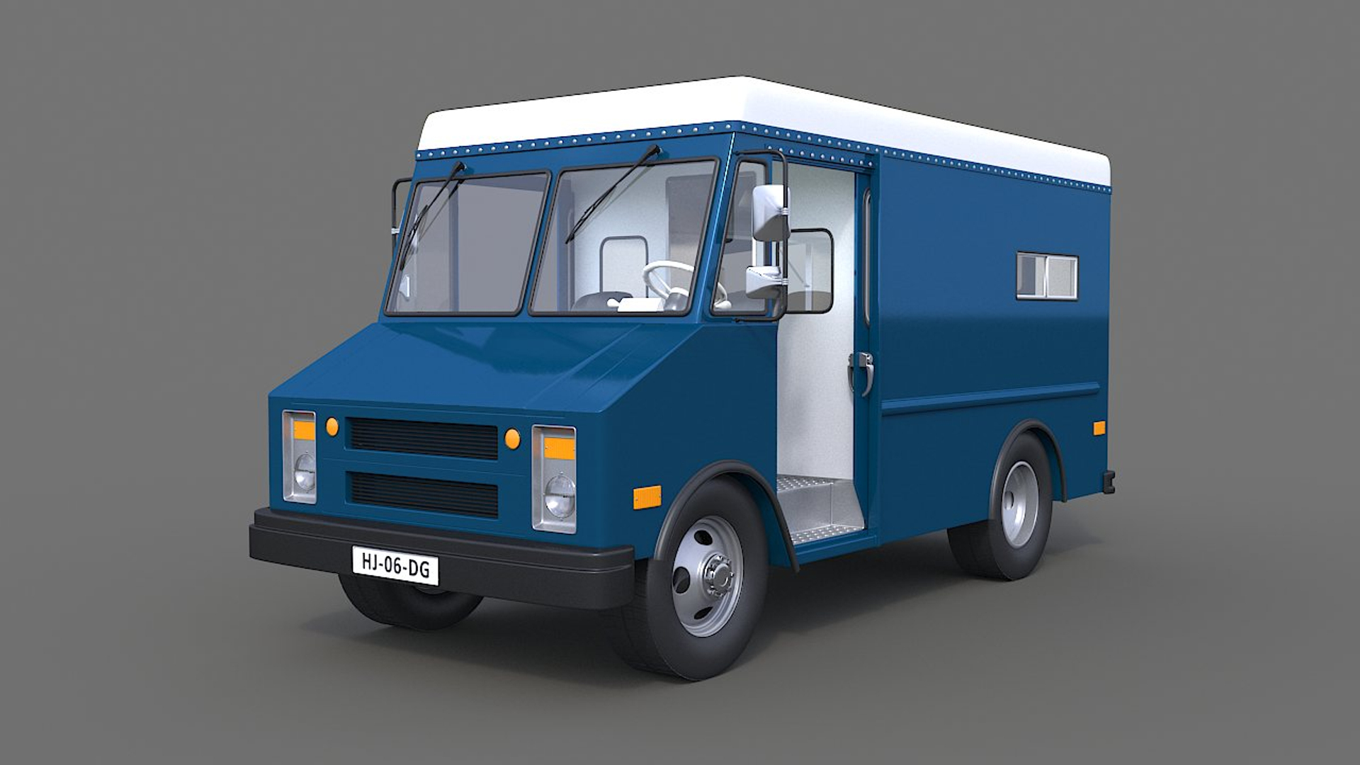 Step Van 3D model - TurboSquid 1738158