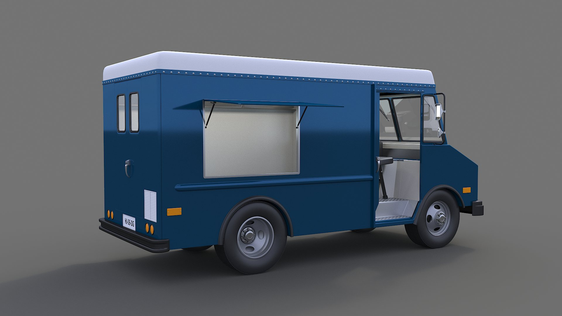 Step Van 3D model - TurboSquid 1738158