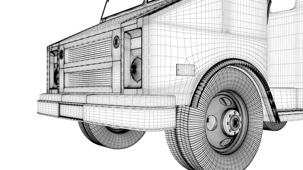 Step Van 3D model - TurboSquid 1738158