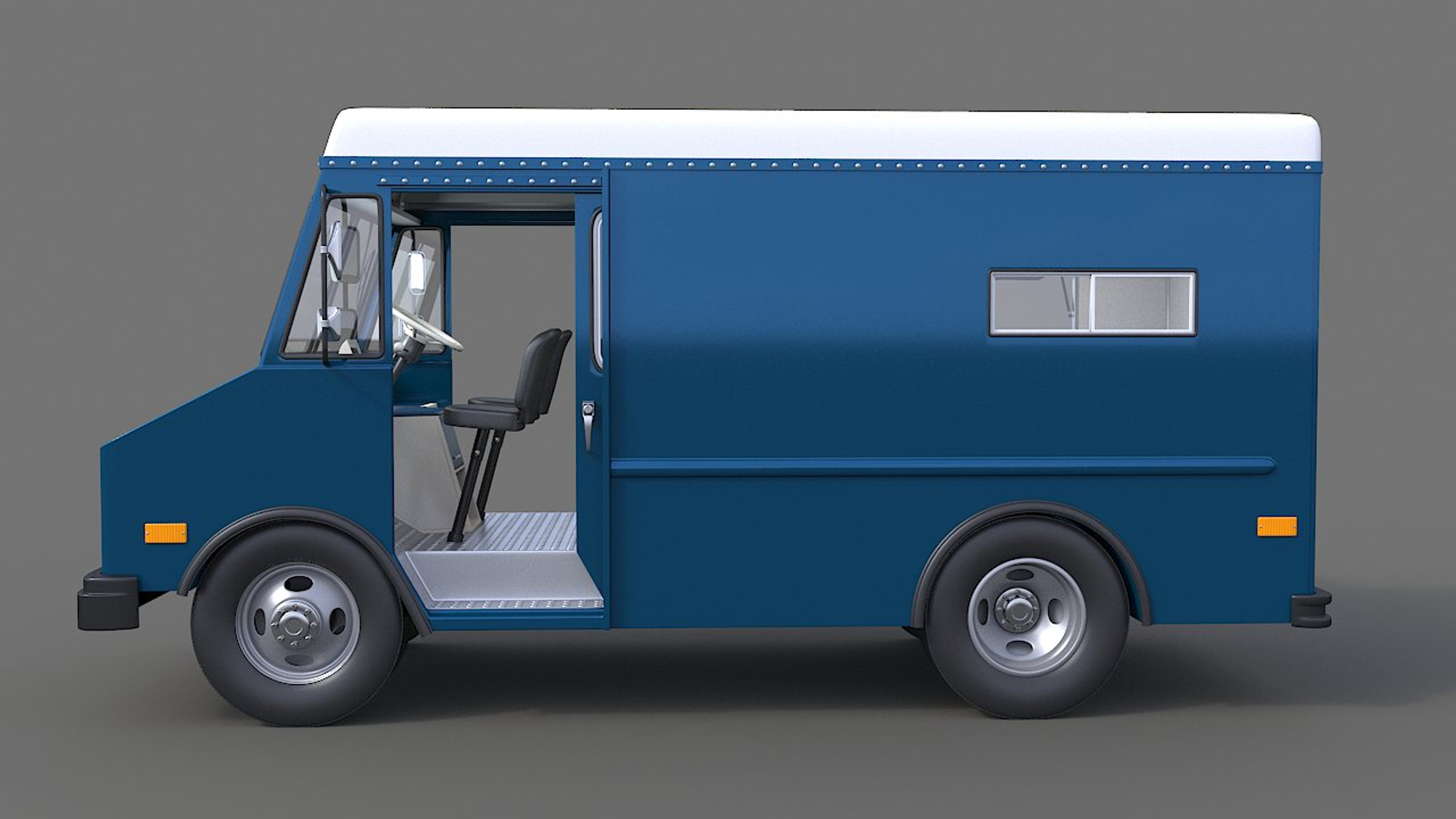 Step Van 3D model - TurboSquid 1738158