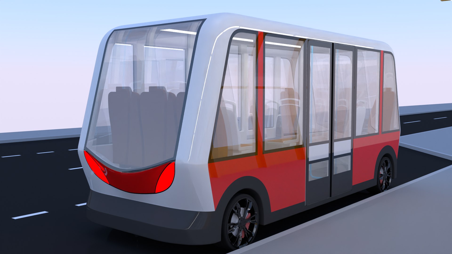 Elevated Train And Bus Station II Model - TurboSquid 2209508