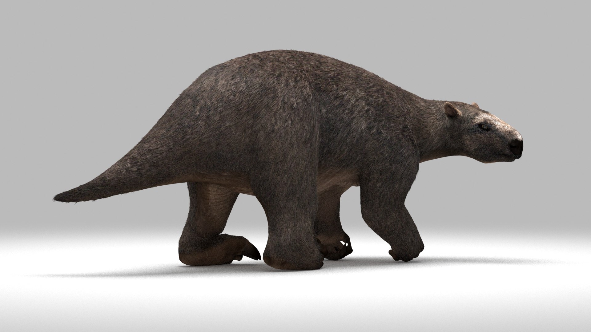 3D Mylodon Extinct Ice Model - TurboSquid 1295434