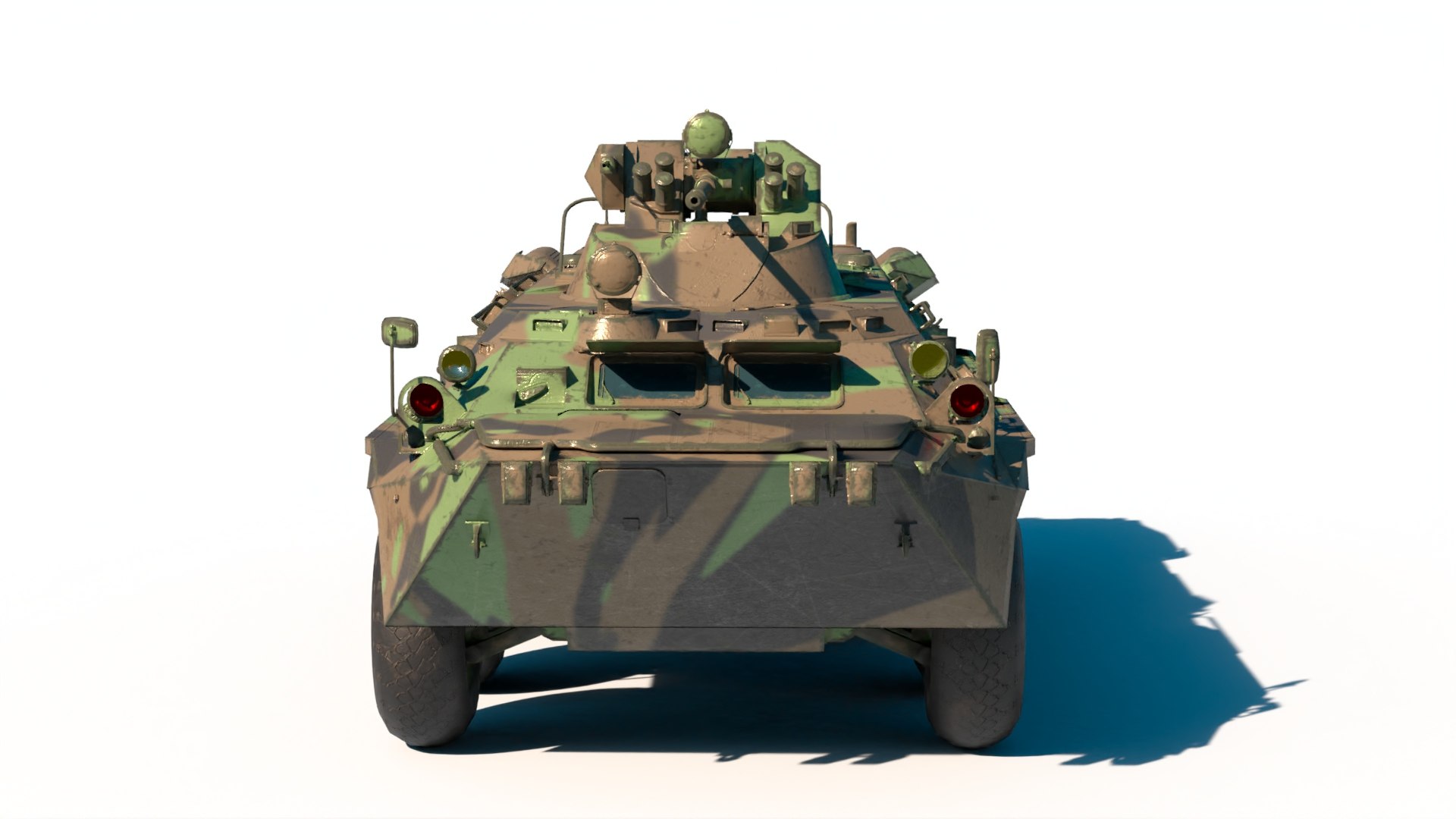 BTR-80A 3D 모델 - TurboSquid 2038405