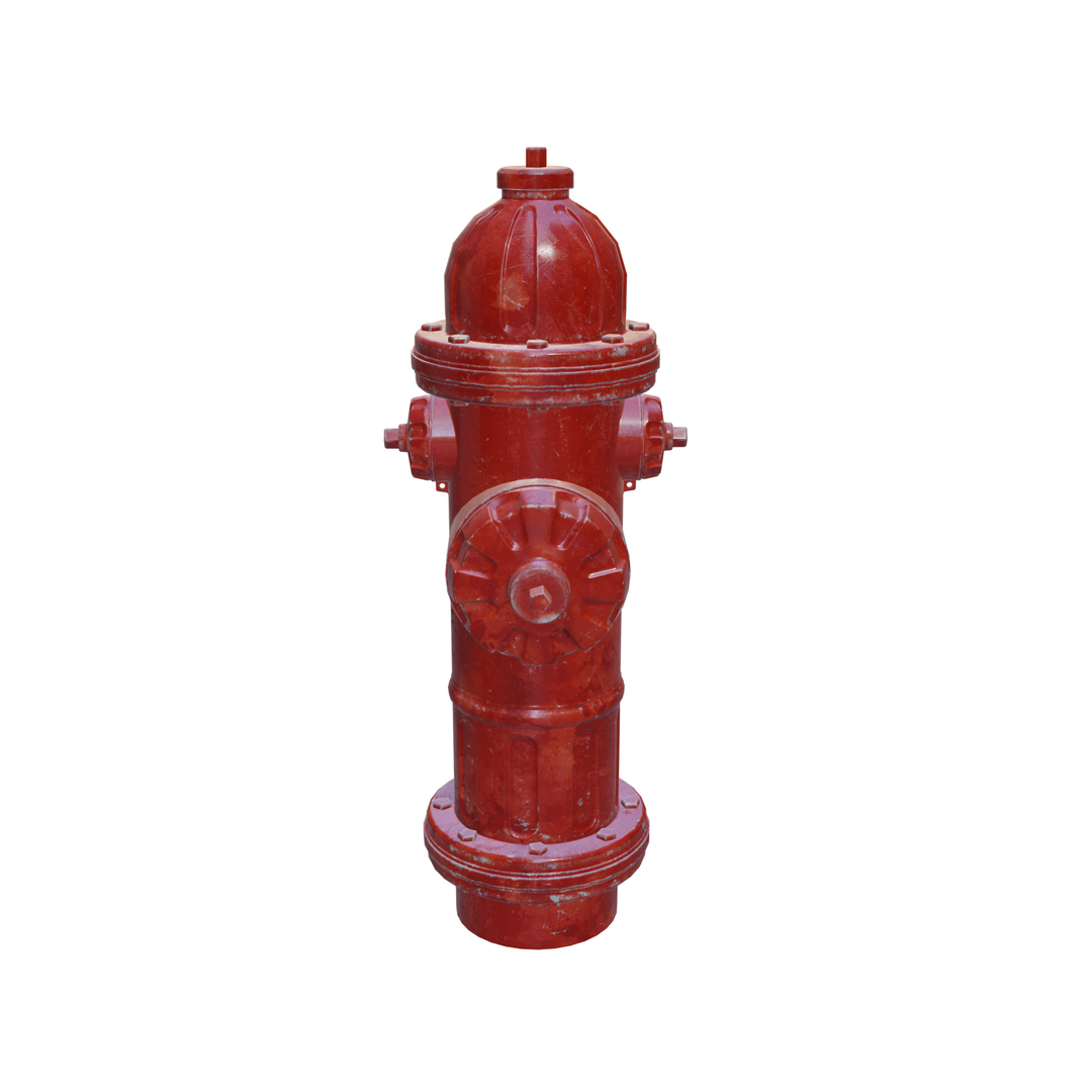 Hydrant Street Prop Model - TurboSquid 1468016