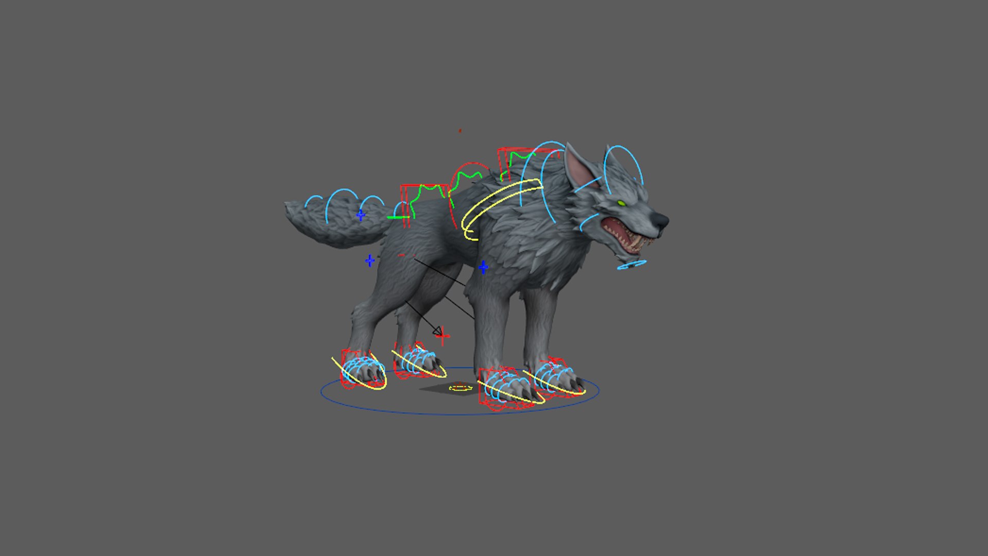 Wolf 3D Model - TurboSquid 2364907