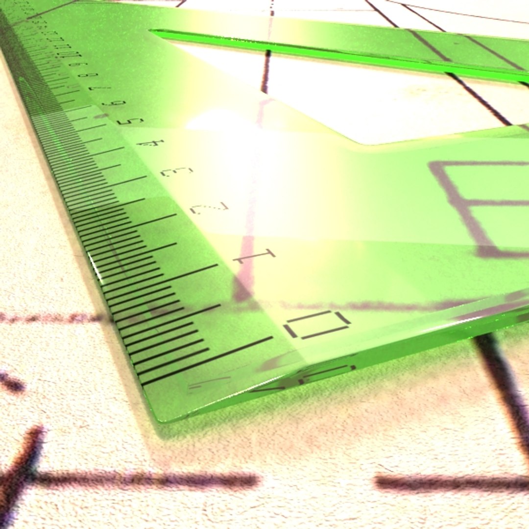 Ruler - 3d Model