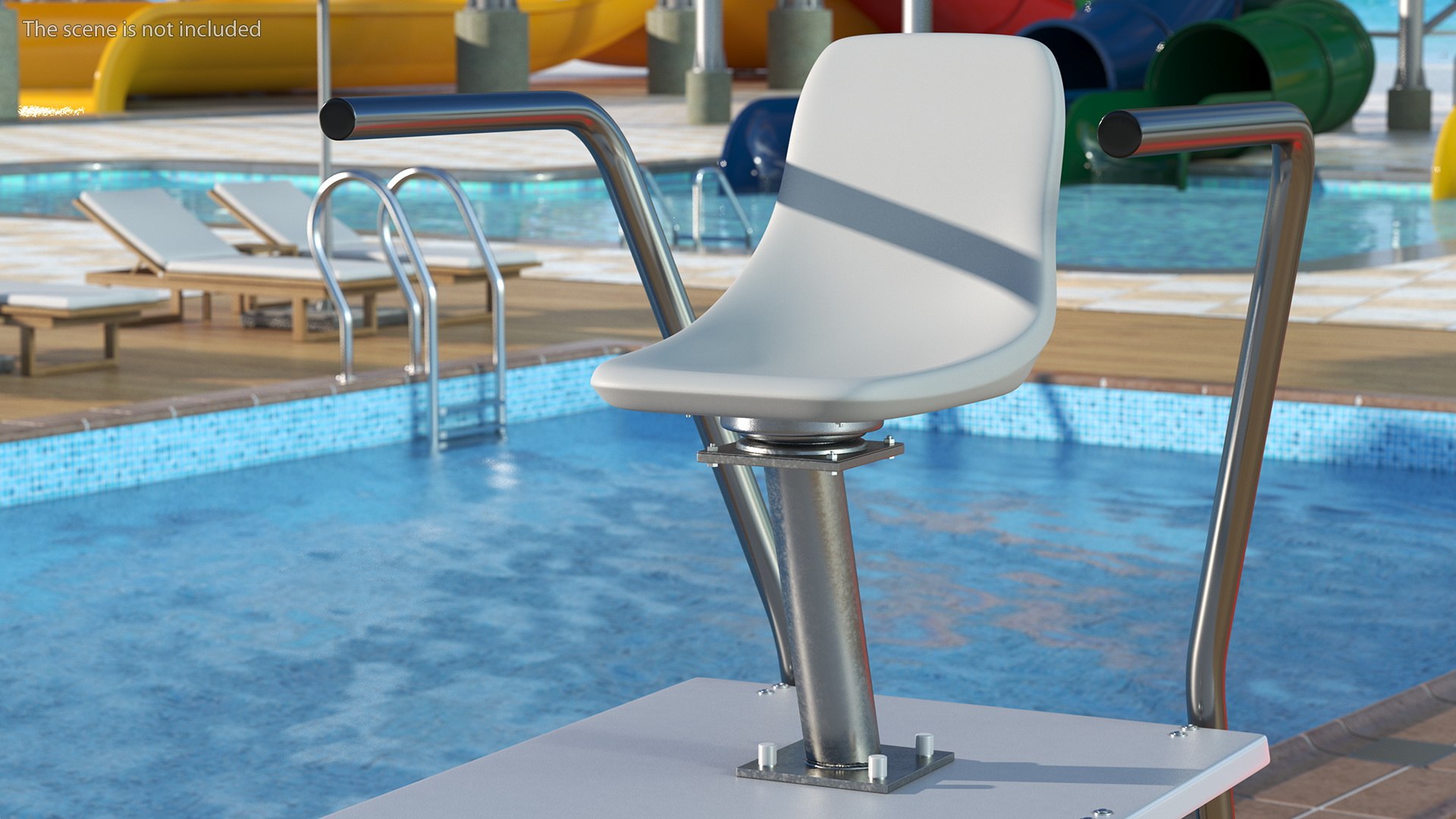 Lifeguard Chairs Collection 2 3D Model - TurboSquid 1992483