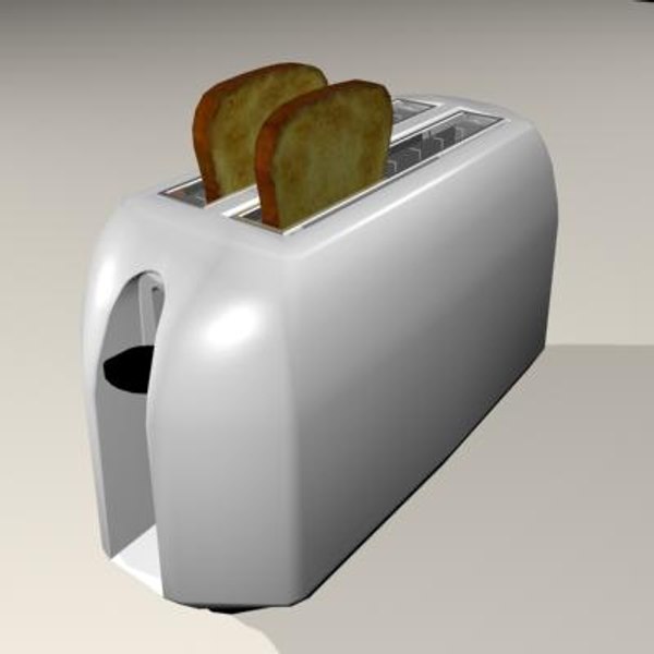 3d kitchen toaster