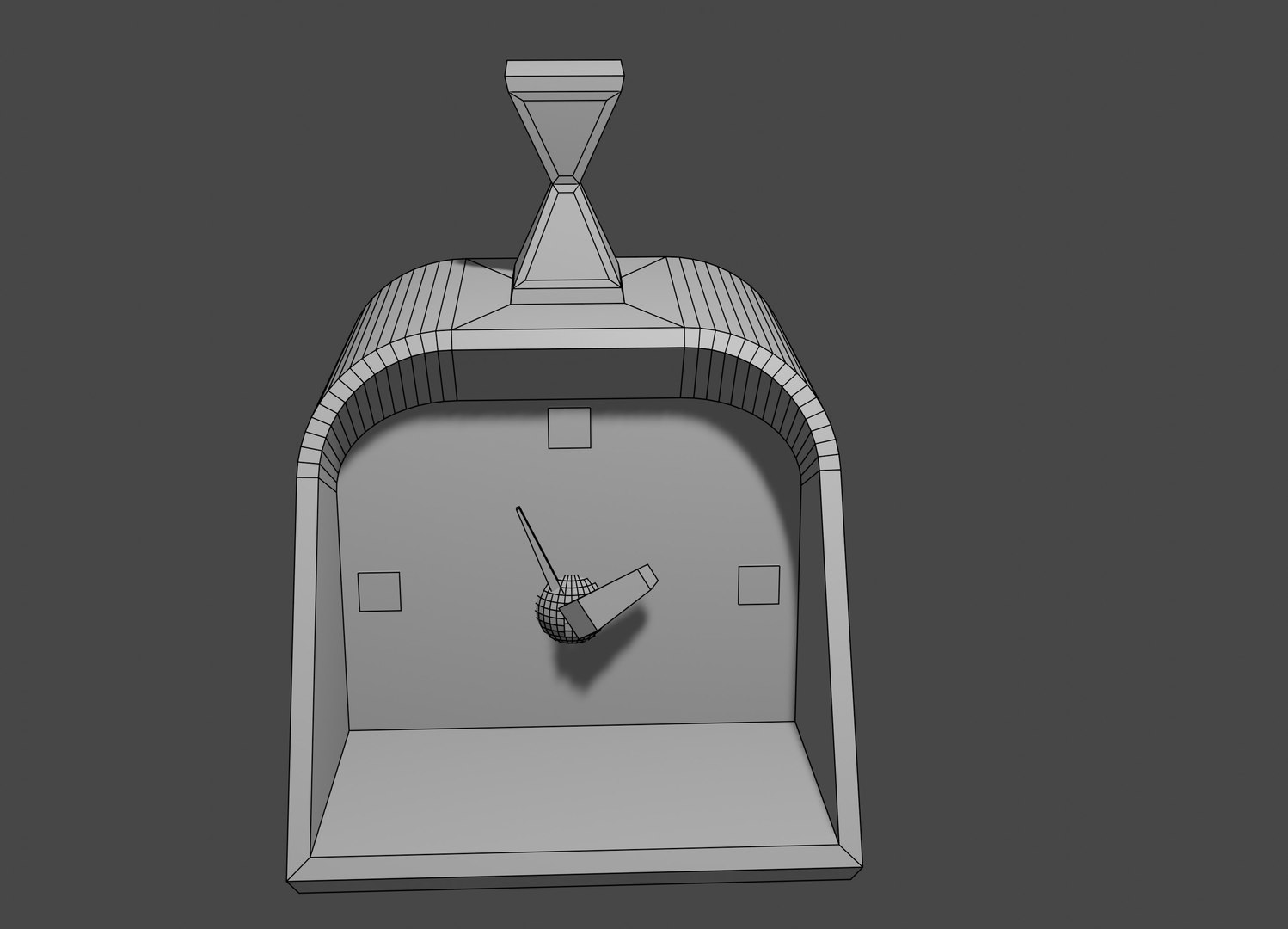Simple Clock 3D Model - TurboSquid 1841787