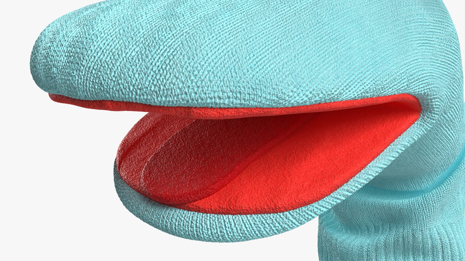 3D Sock Puppet Character Blue Boy Smiling Pose - TurboSquid 2268749