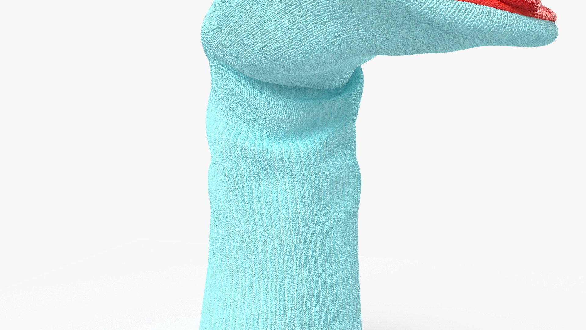 3D Sock Puppet Character Blue Boy Smiling Pose - TurboSquid 2268749