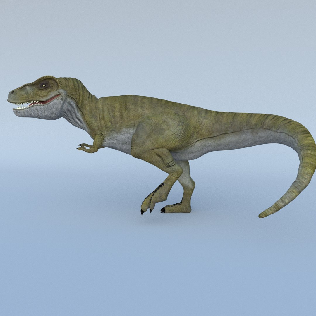 Tyrannosaurus Rex Rigged Blend